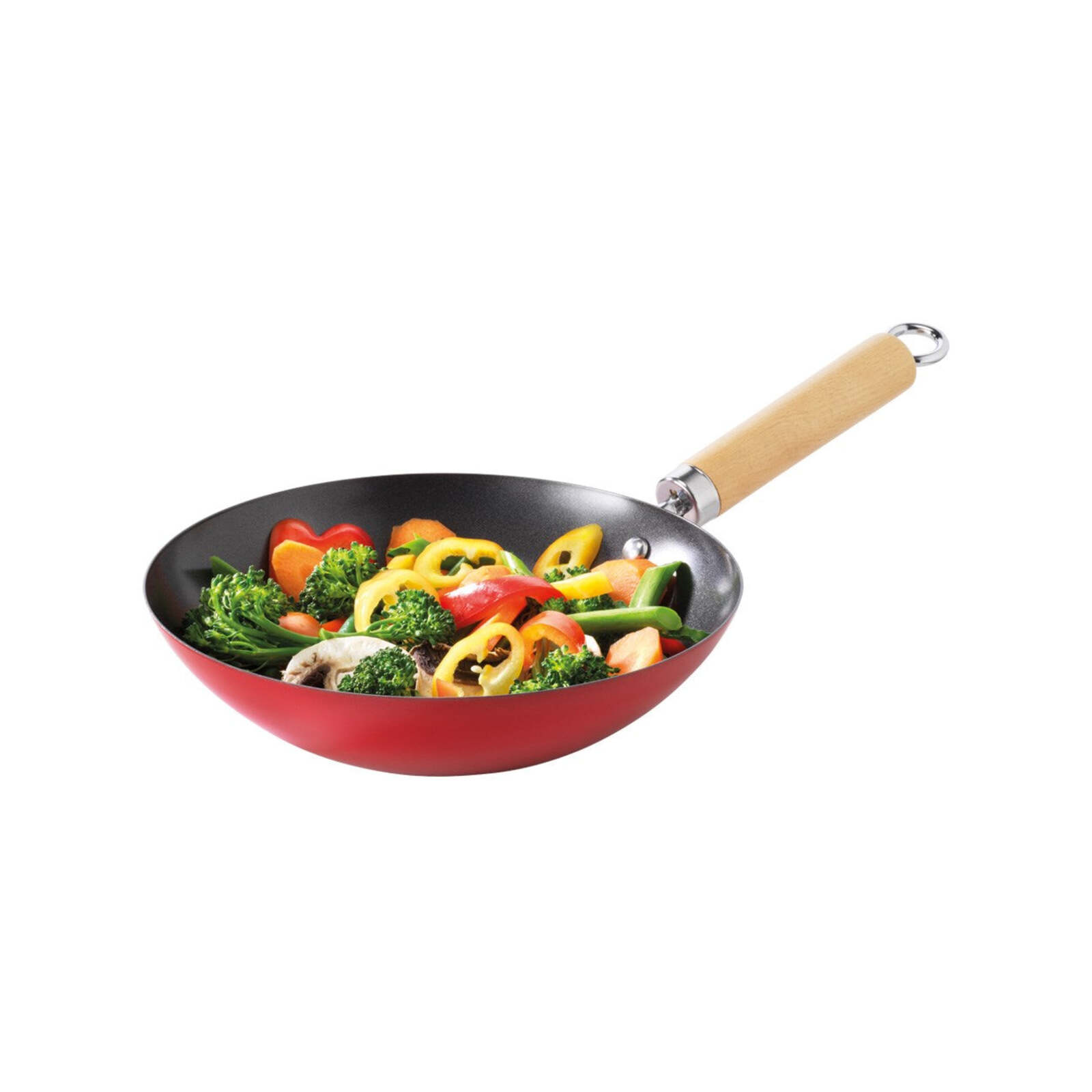 Cuisine::pro Mini Colours Non Stick Wok 22cm - Assorted Colour Dispatch ...