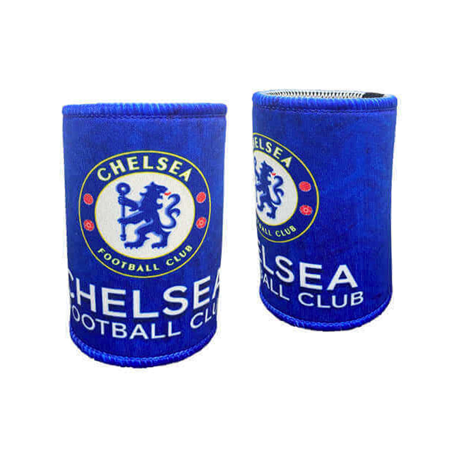 2PK Chelsea Football Club 11.5cm Stubby Can/Bottle Beverage Holder ...