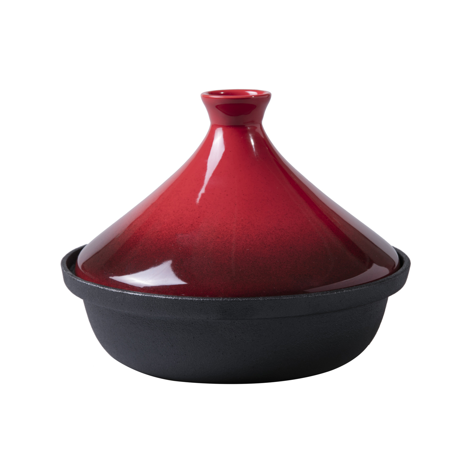Gourmet Kitchen Cast Iron Tagine - Red - 25Cm - Bunnings Australia