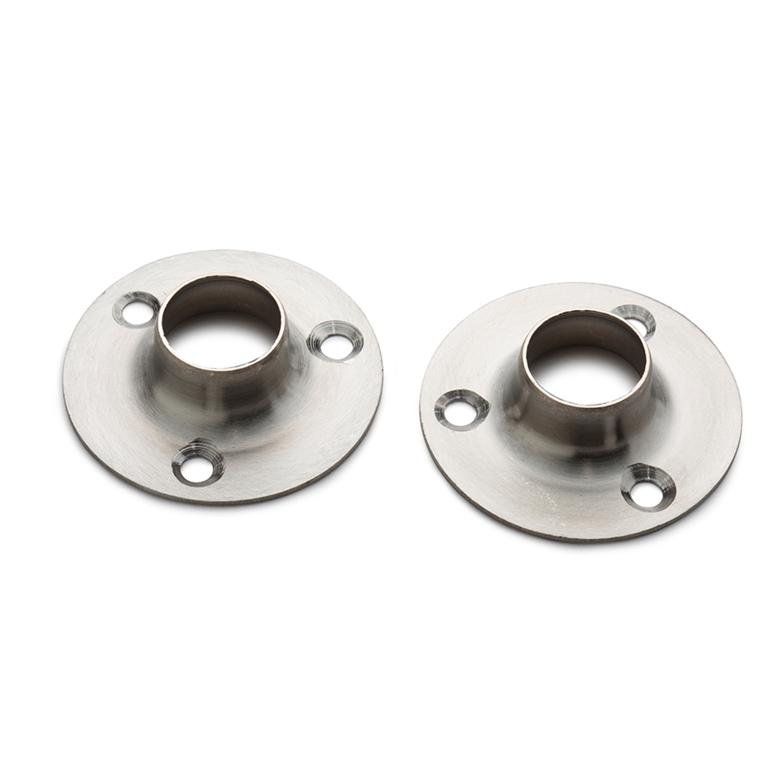 Sandleford 16mm Stainless Steel Round Flange Fitting Rod - 2 Pack ...
