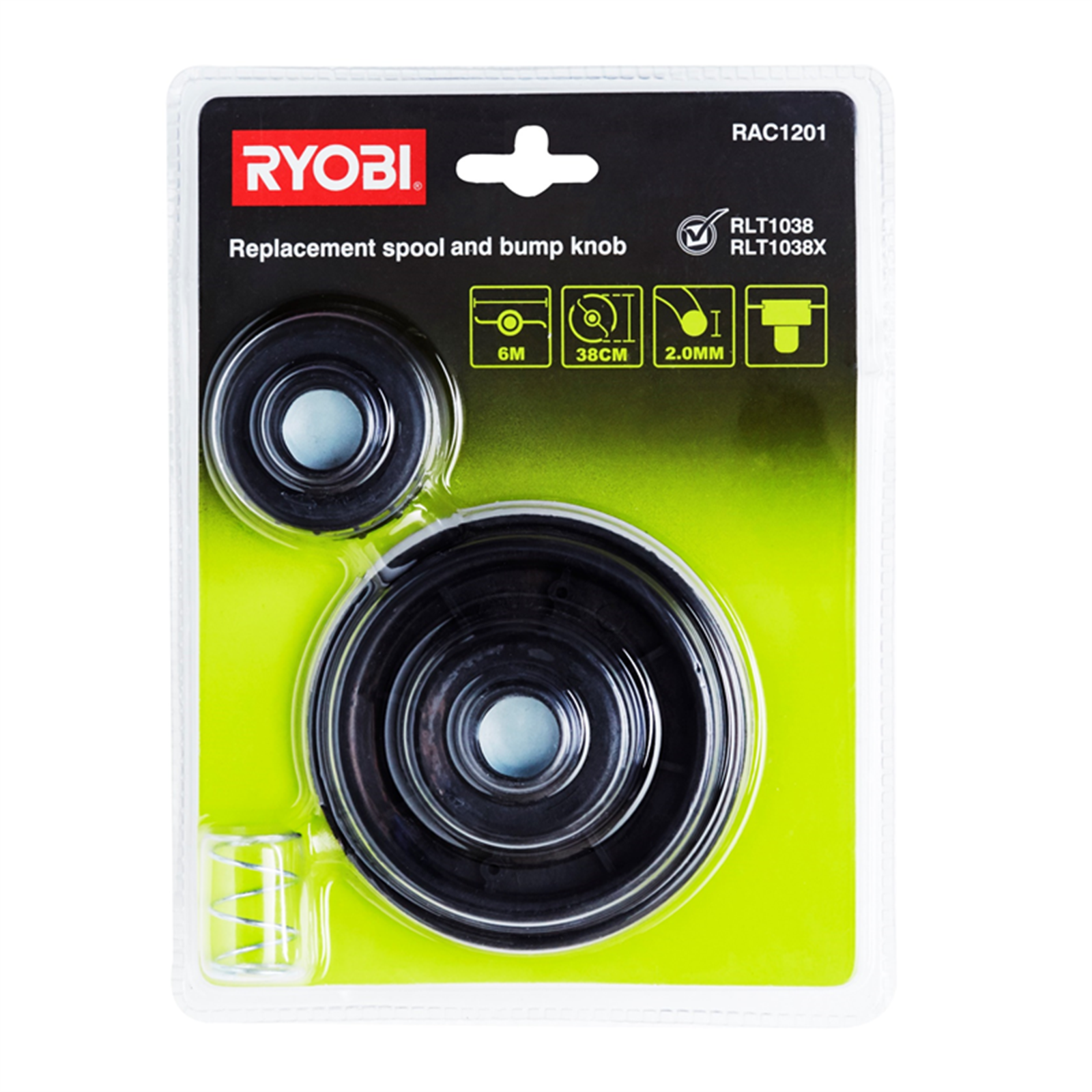 Ryobi 2mm Line Trimmer Spool & Line To Suit RLT1038/X - Bunnings Australia