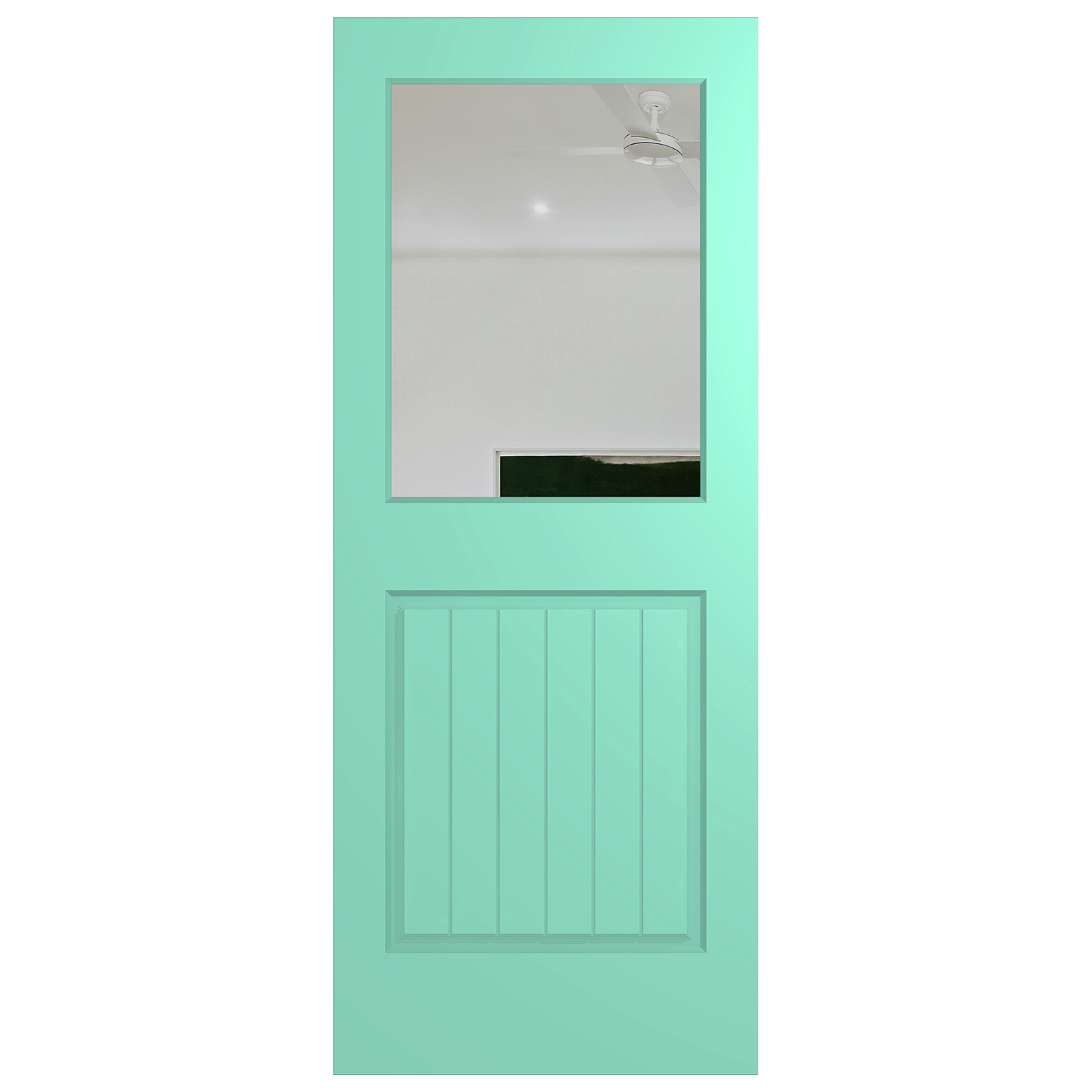Hume 2040 x 720 x 40mm Entrance Door Duracote Glass Opening G1 Glass ...