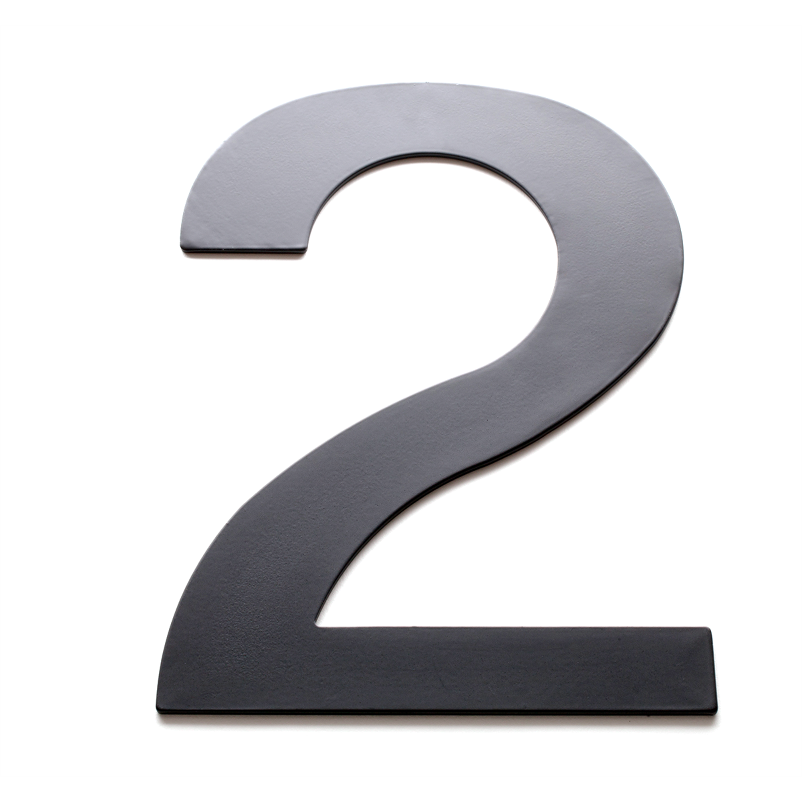 Sandleford 200mm Black Lorenzo House Number 2 - Bunnings Australia