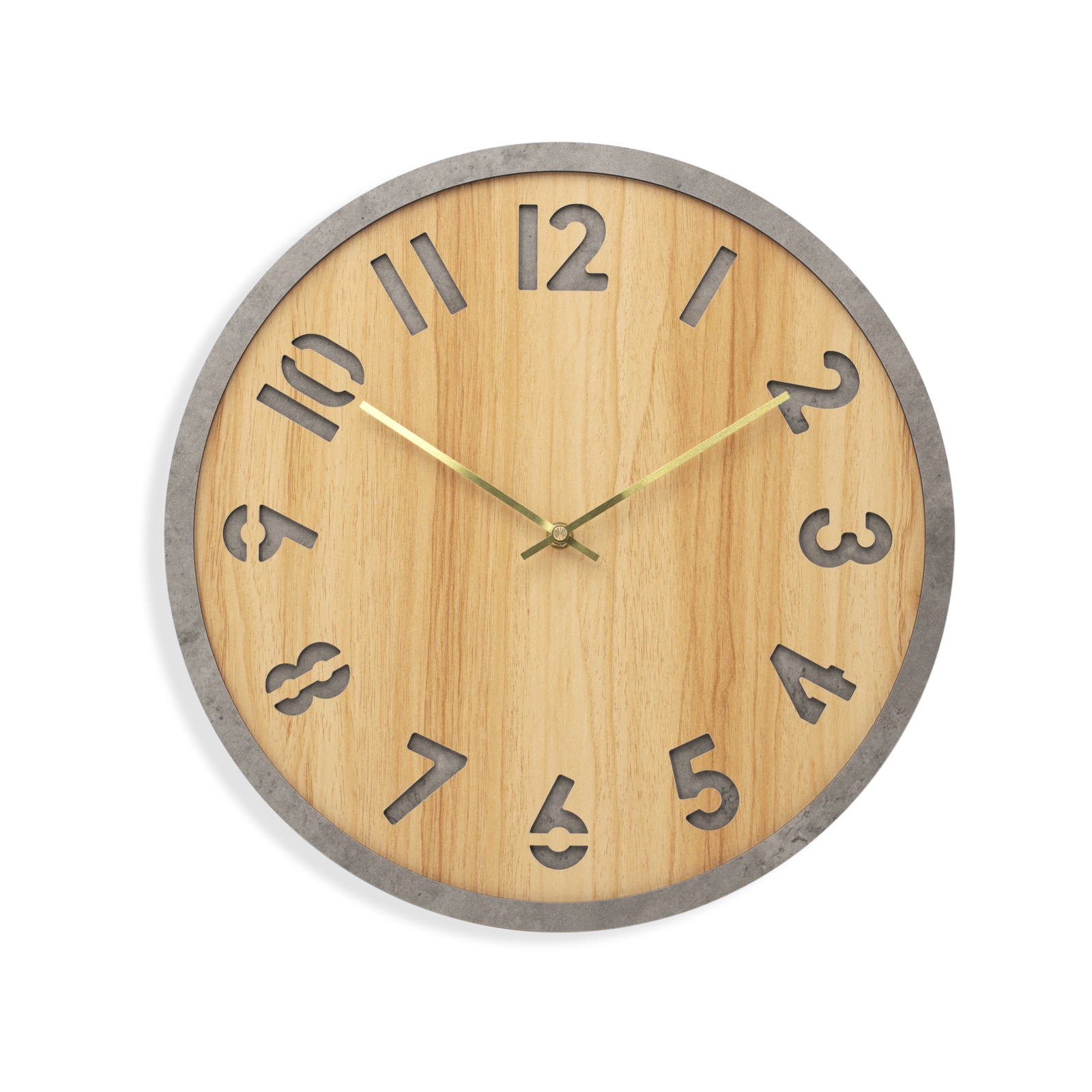 Toki Jake 60cm Silent Wall Clock - Bunnings Australia
