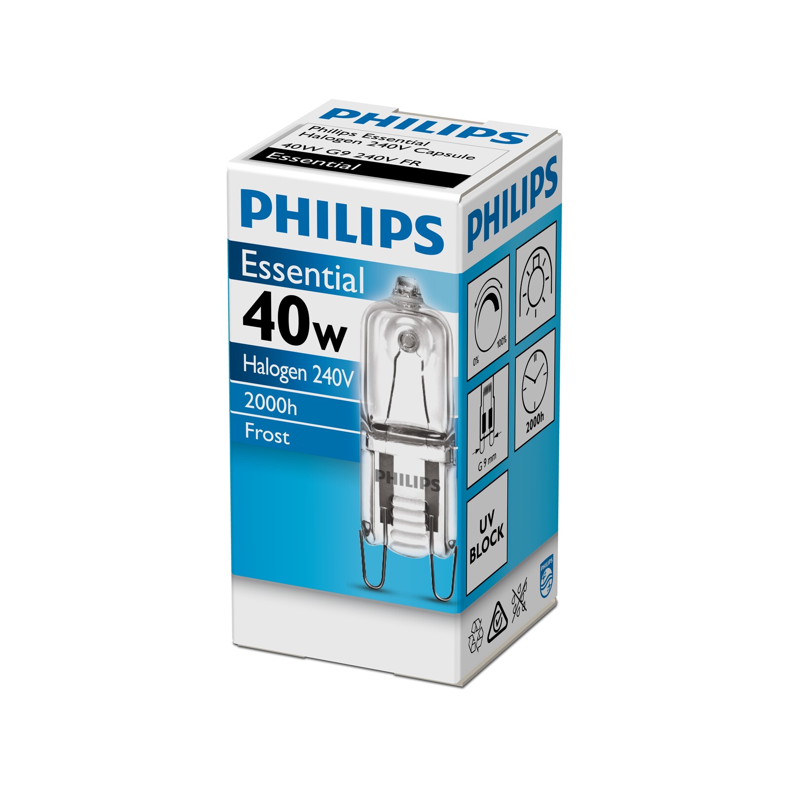 Philips G9 Halogen Frosted 40W Capsule - Bunnings New Zealand