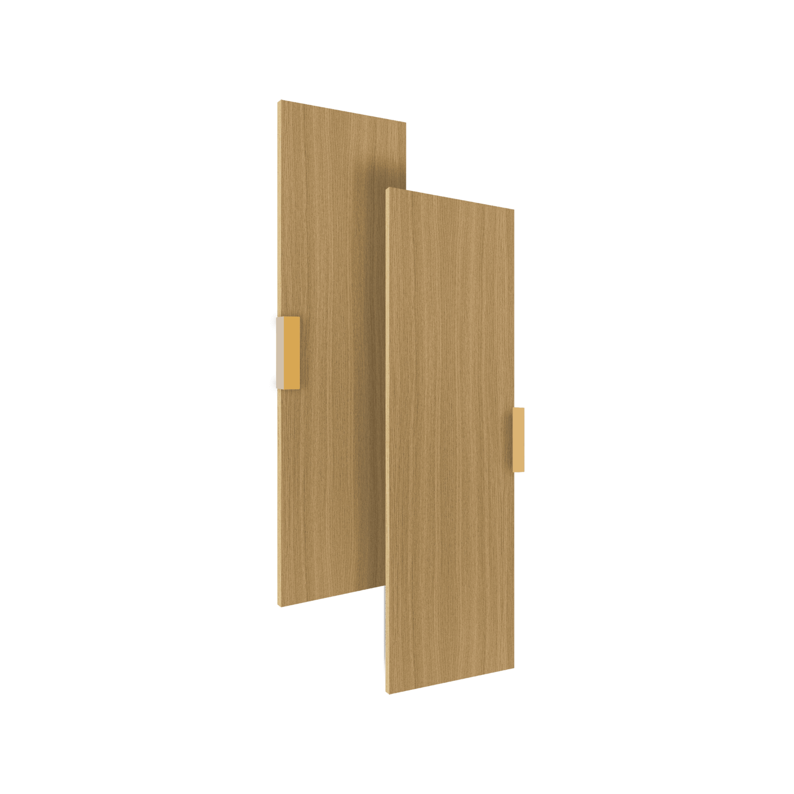 Lugna 1021 x 600 x 16mm Sand Double Doors - Bunnings Australia