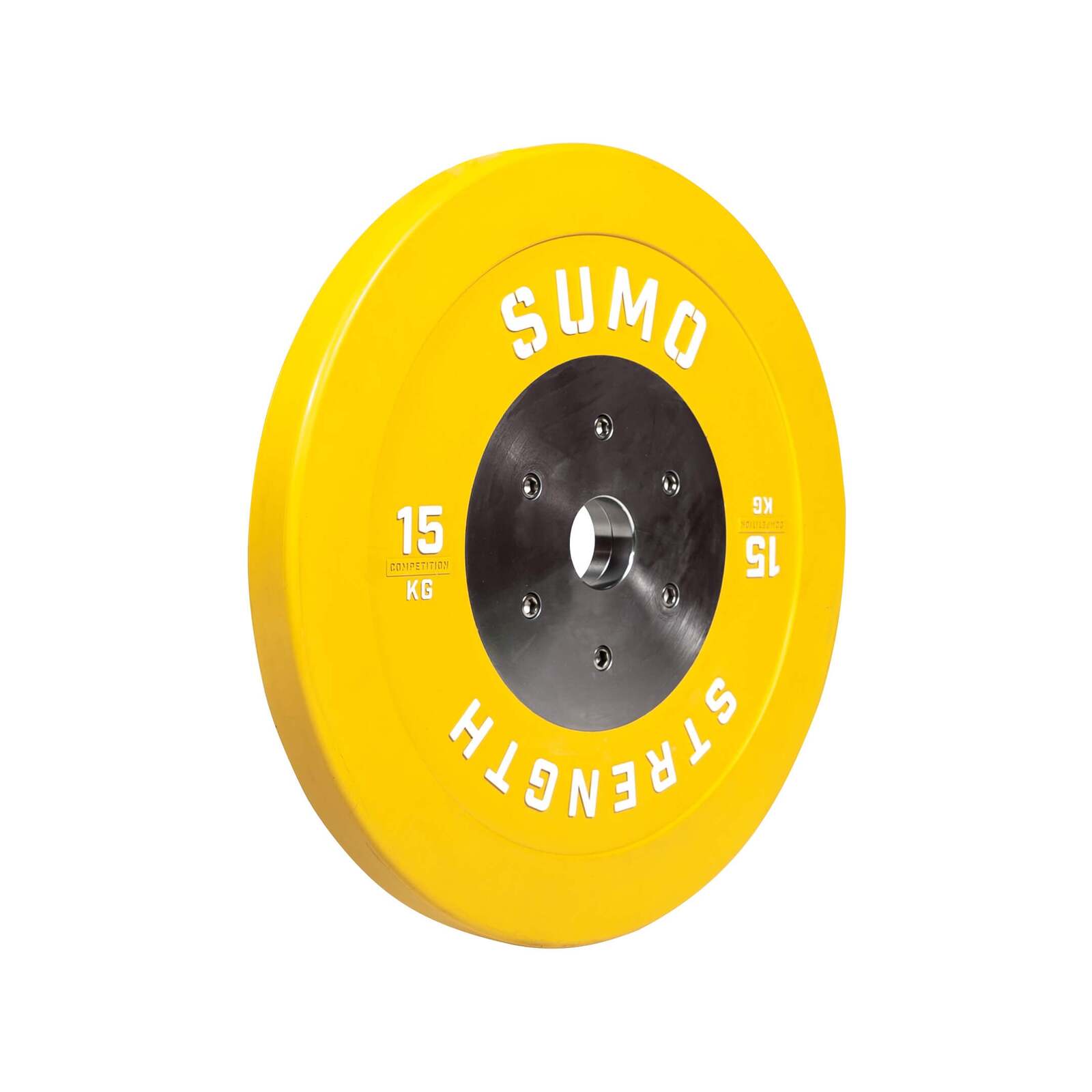 Sumo Strength 15kg Competition Bumper Plate (single) - Bunnings Australia