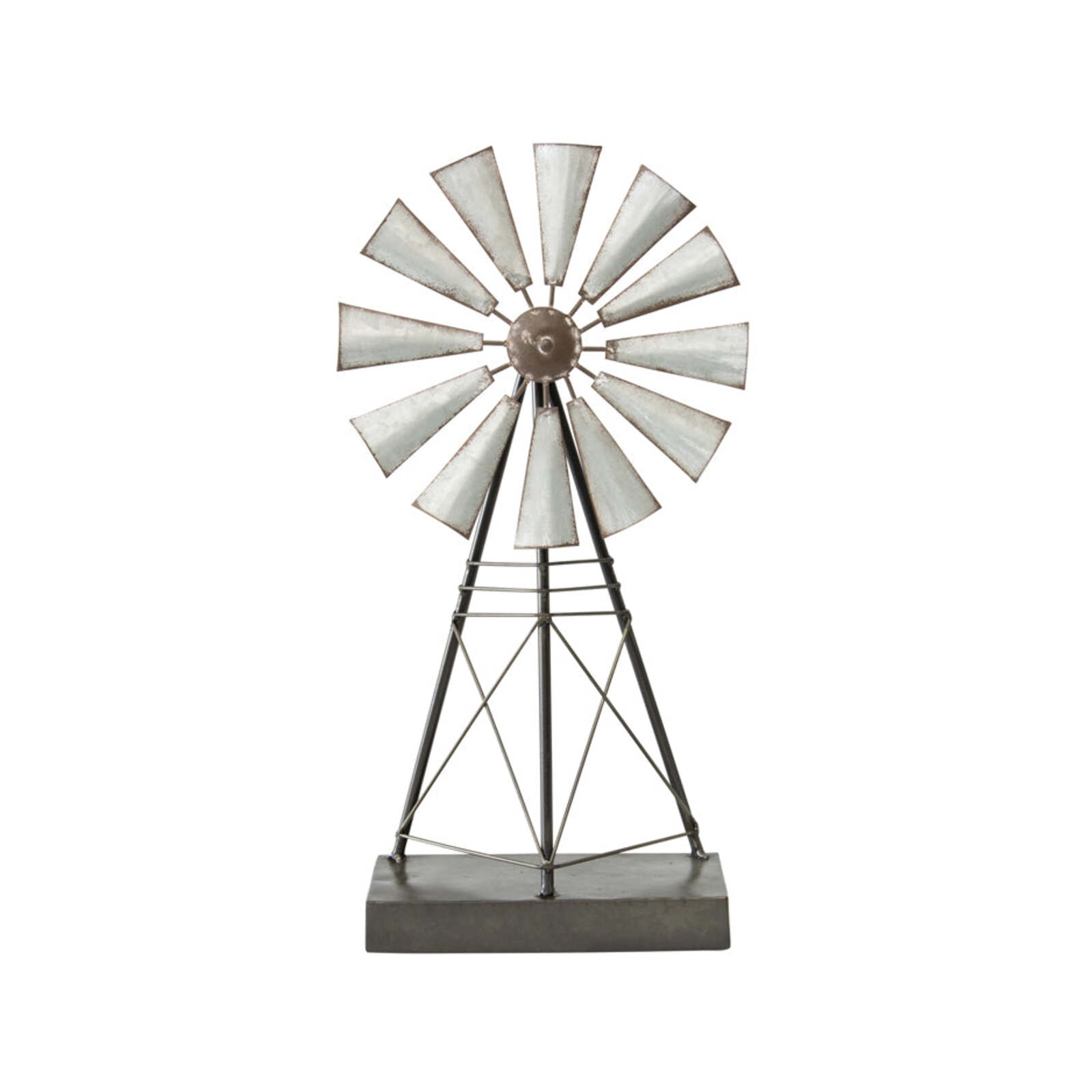 Willow & Silk Tabletop Windmill on Base - Bunnings Australia