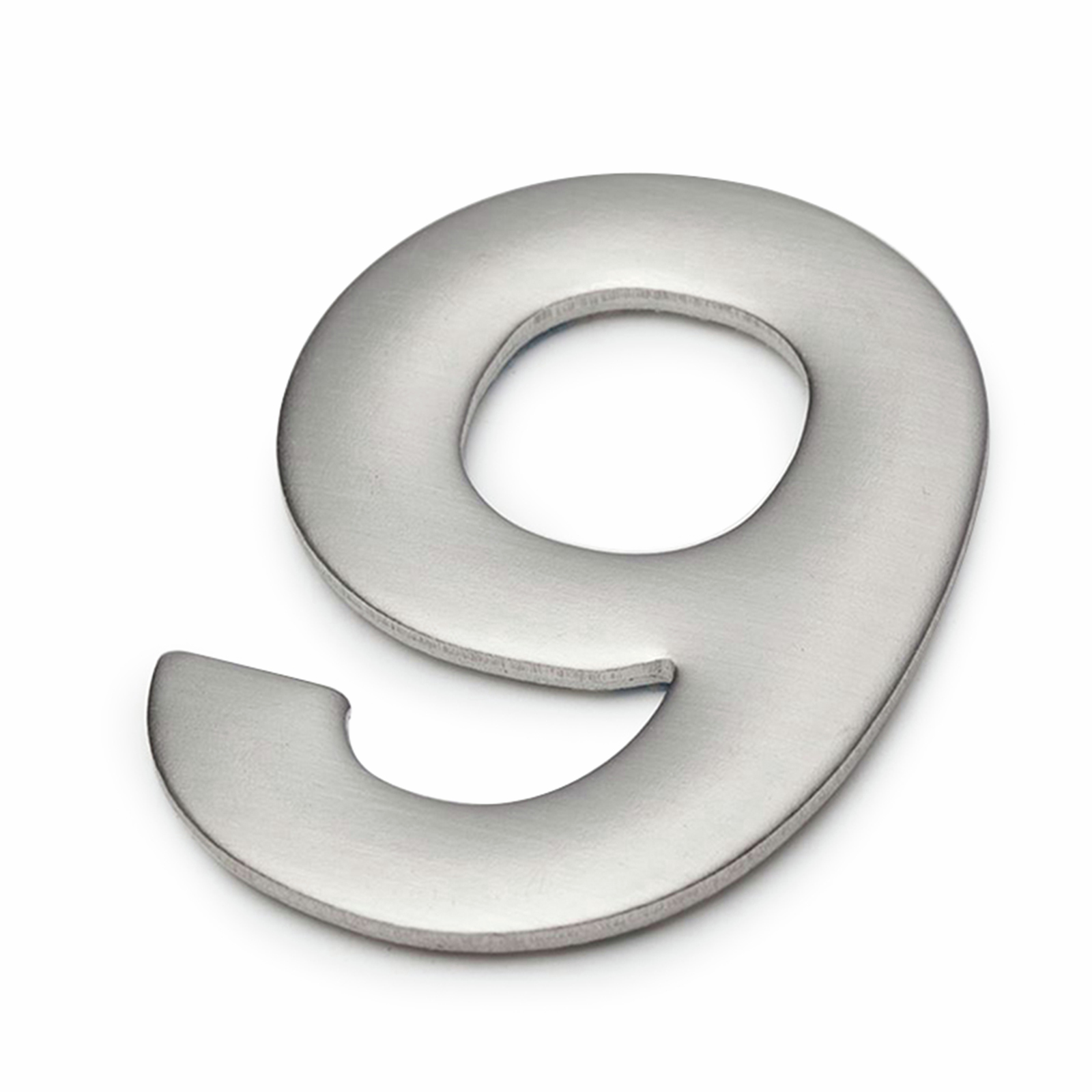 Sandleford 50mm Mode Stainless Steel Self Adhesive House Number 9 ...