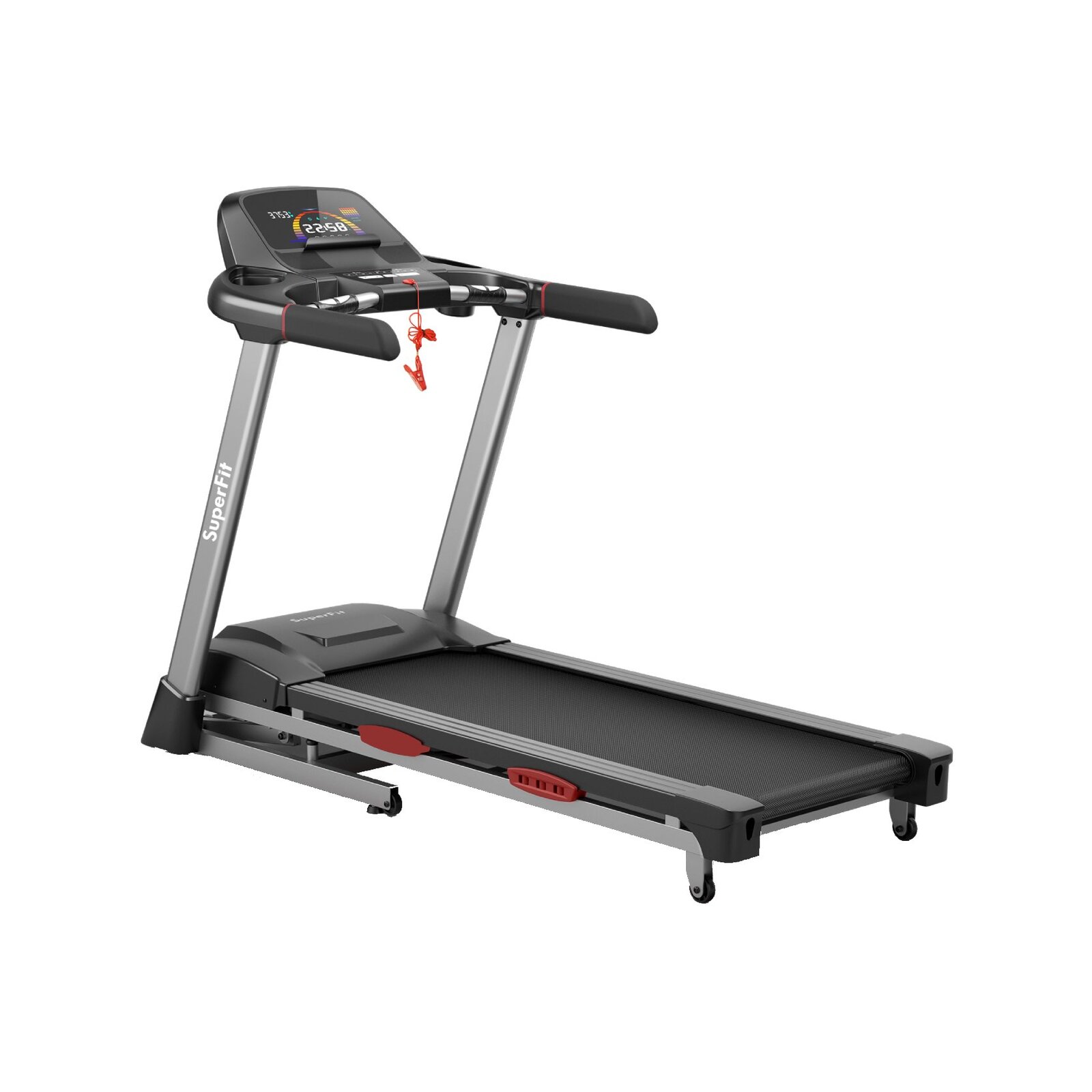 Costway Electric Treadmill Folding Fitness Auto Incline - Bunnings ...