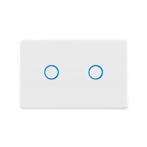 Deta 2 Gang Touch Activated Light Switch - Bunnings Australia