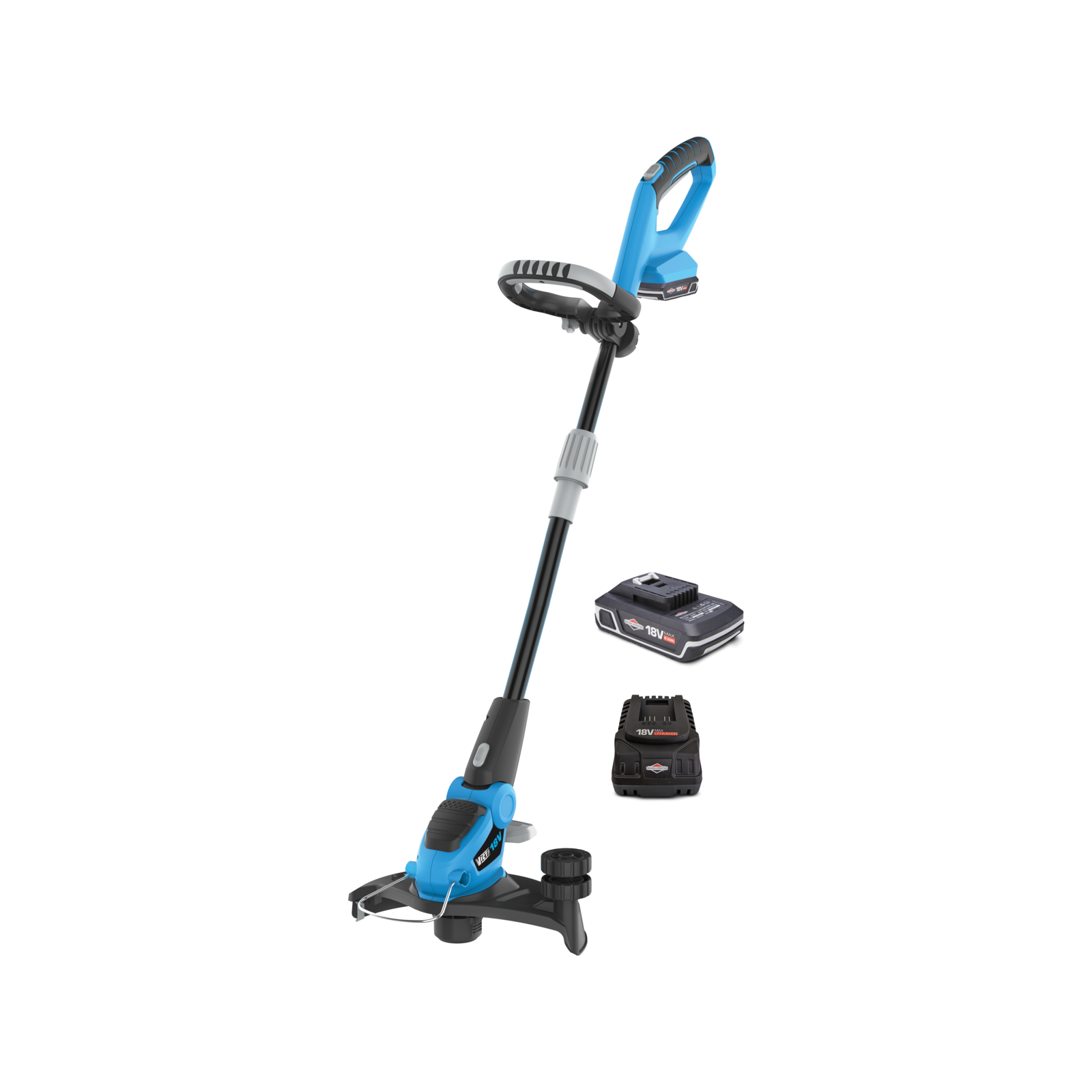 Victa 18V Line Trimmer And Edger Kit With 2.5Ah Battery And Charger ...