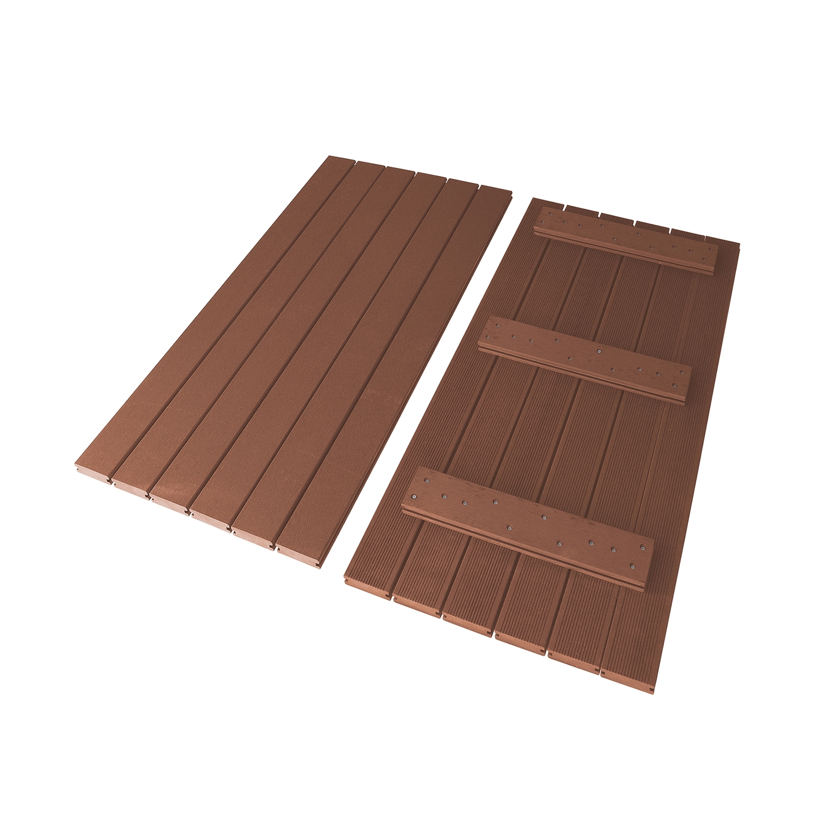 Good Times Decking 1113 x 555mm Red Rock Modular Pre Fabricated Ekodeck ...