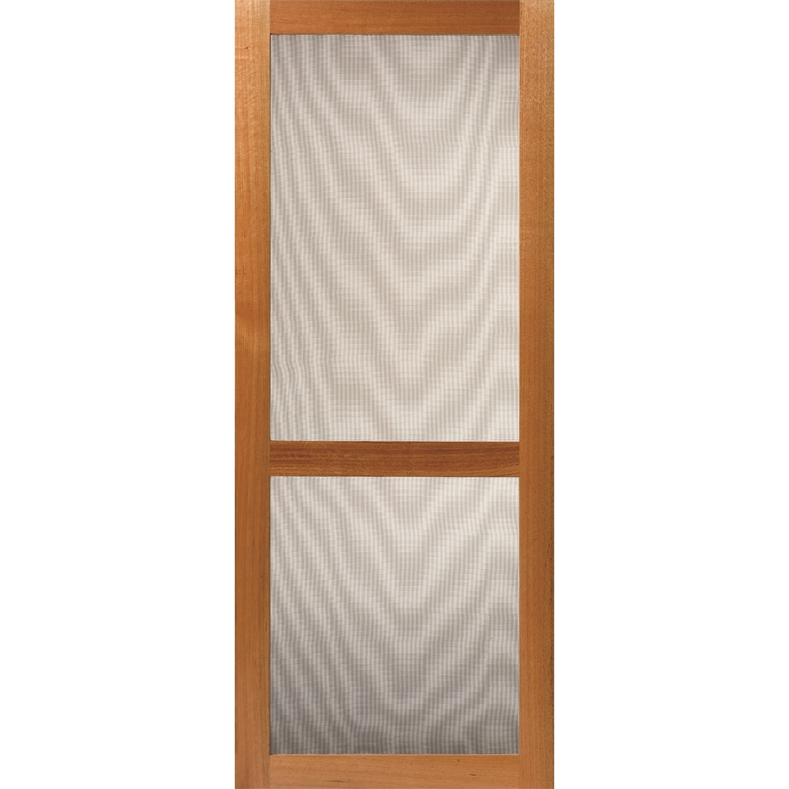2060 x 820 x 19mm Screen Door Timber 2Lite Fresco 2 - Bunnings Australia