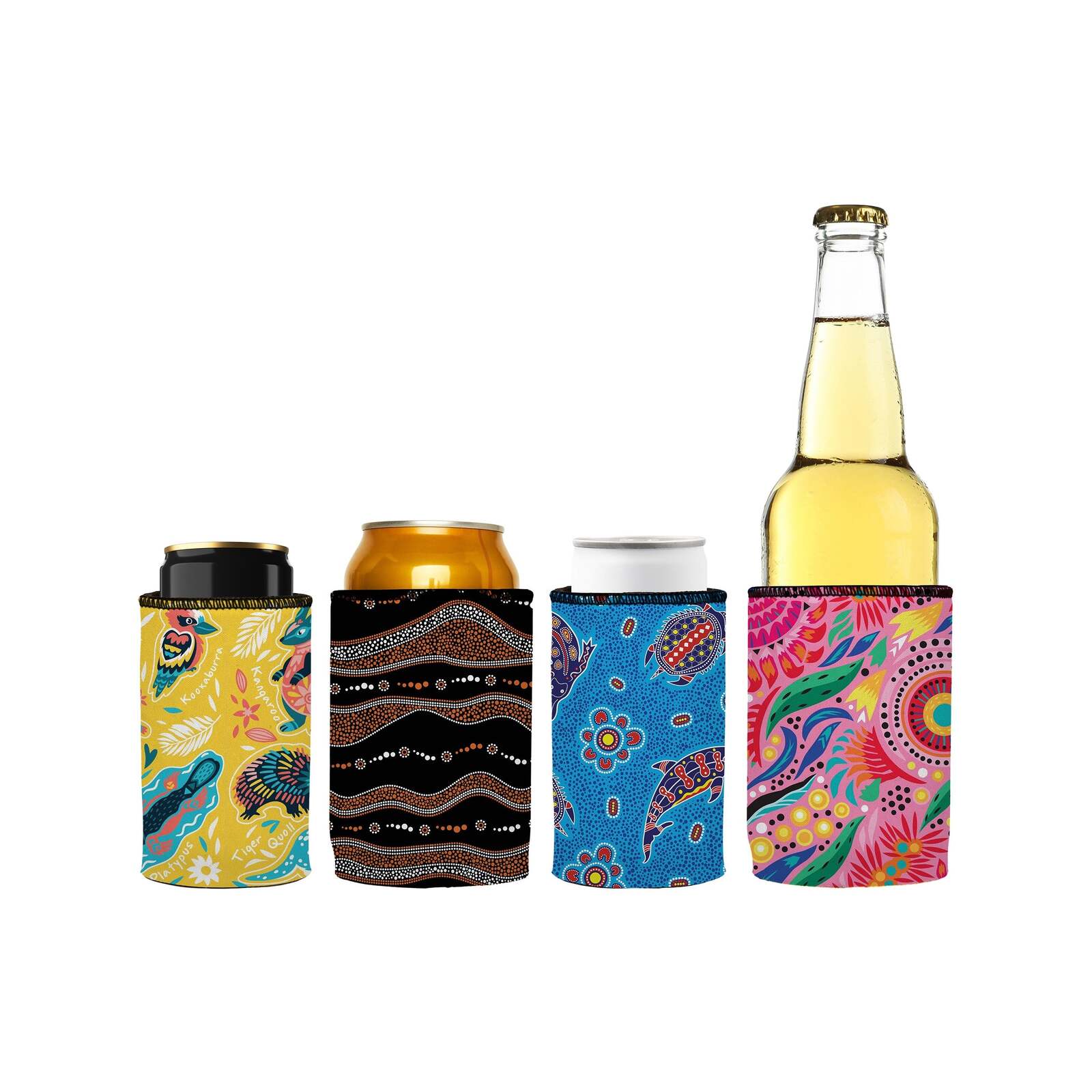 Stubbyz Australian Stubby Cooler 4-Pack Standard - Bunnings Australia