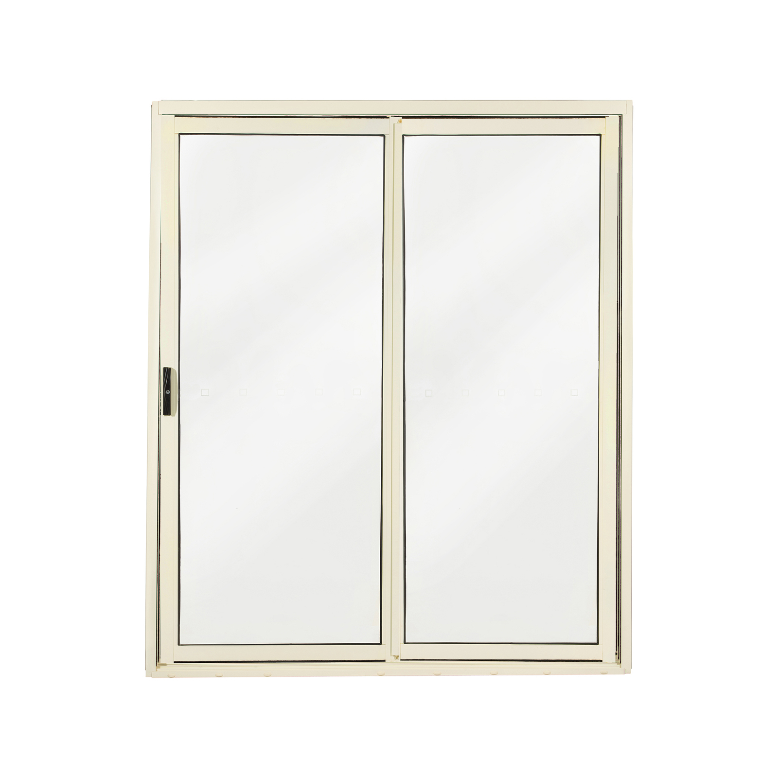 Polar 2145 x 1810mm Sliding Door with Bonus Flydoor - White Birch ...