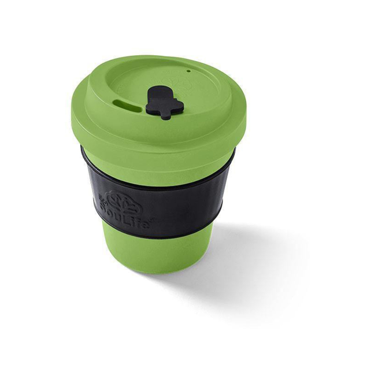 Eco Soulife All Natural Bio Sip 350ml Coffee Cup w/Lid Lime Green ...
