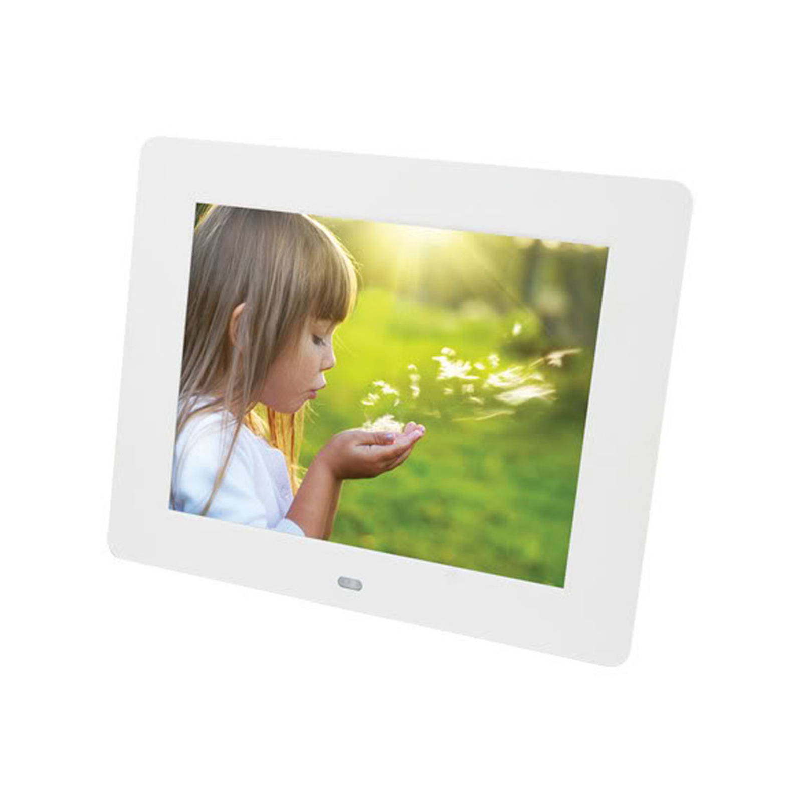 7" Digital Photo Frame with Remote - White - Bunnings Australia