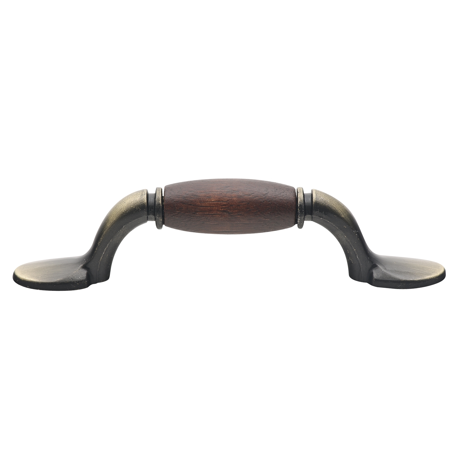 Prestige Bagged Beech And Antique Brass Curved Wood Handle - Bunnings ...