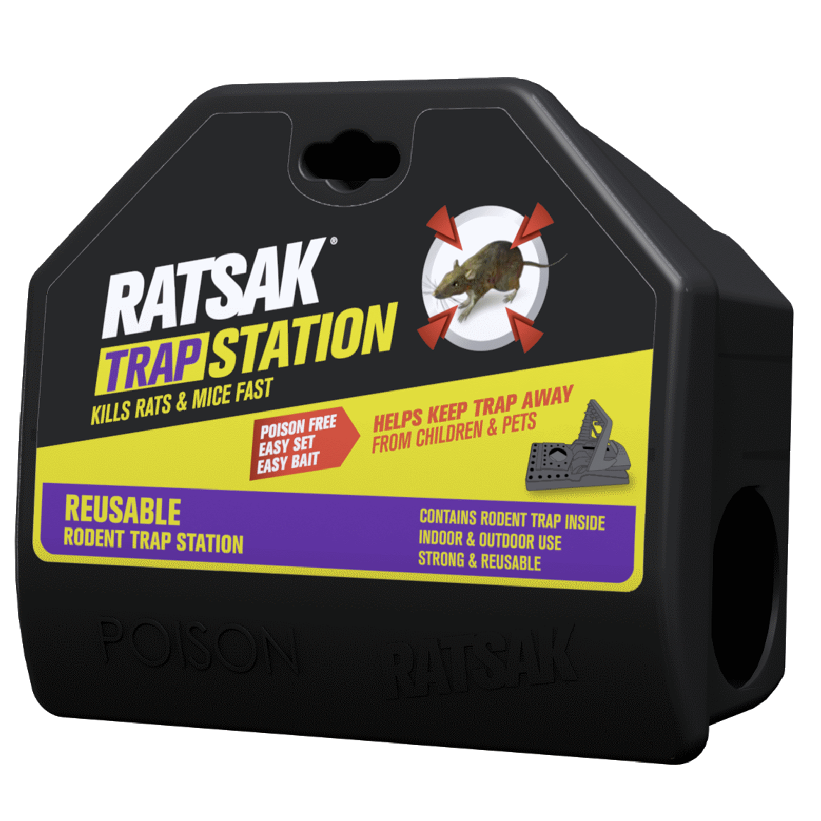 Ratsak Reusable Rodent Trap Station - Bunnings Australia