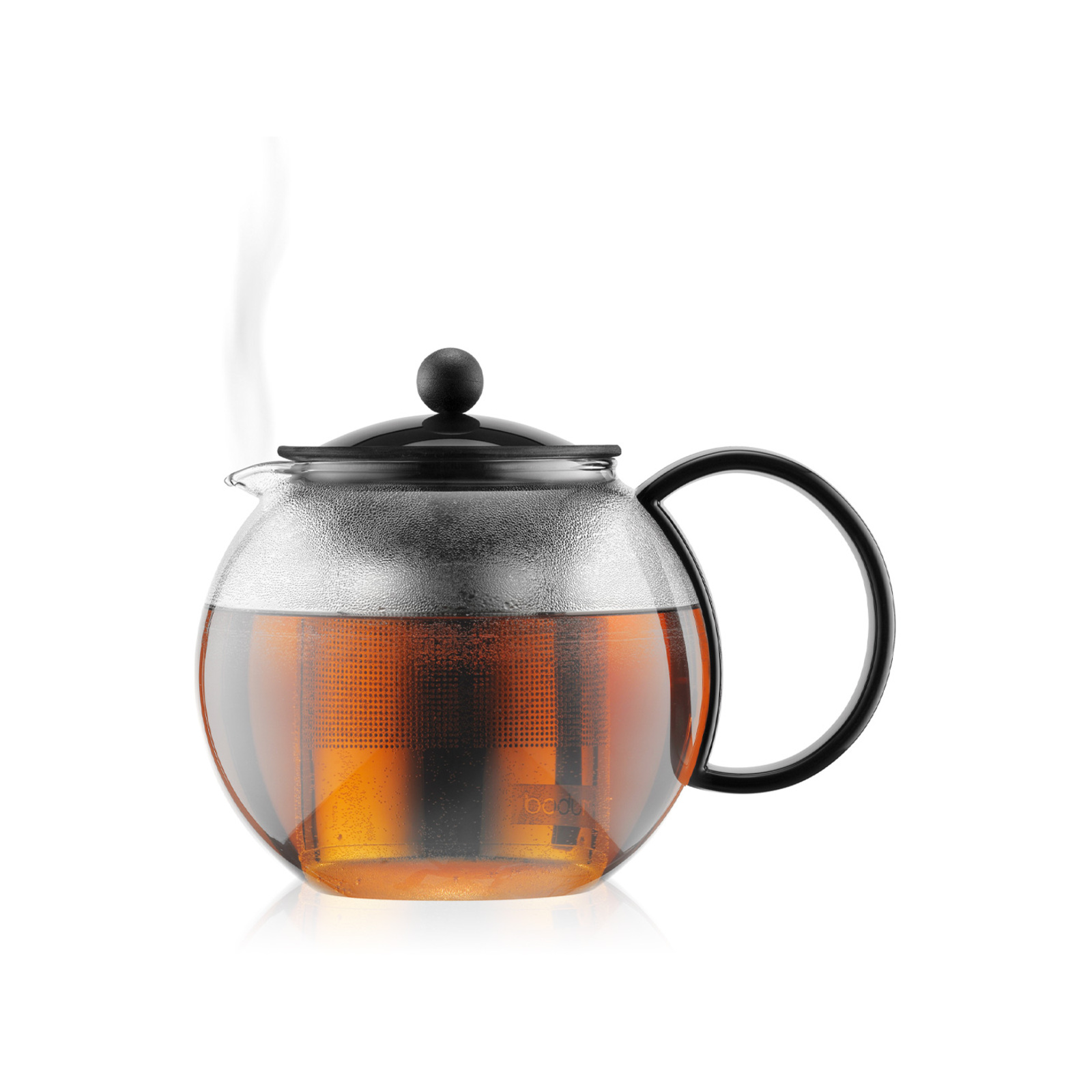 Bodum 1.0 L Black ASSAM Tea press with s/s filter, 1.0 l, 34 oz 1 pcs ...