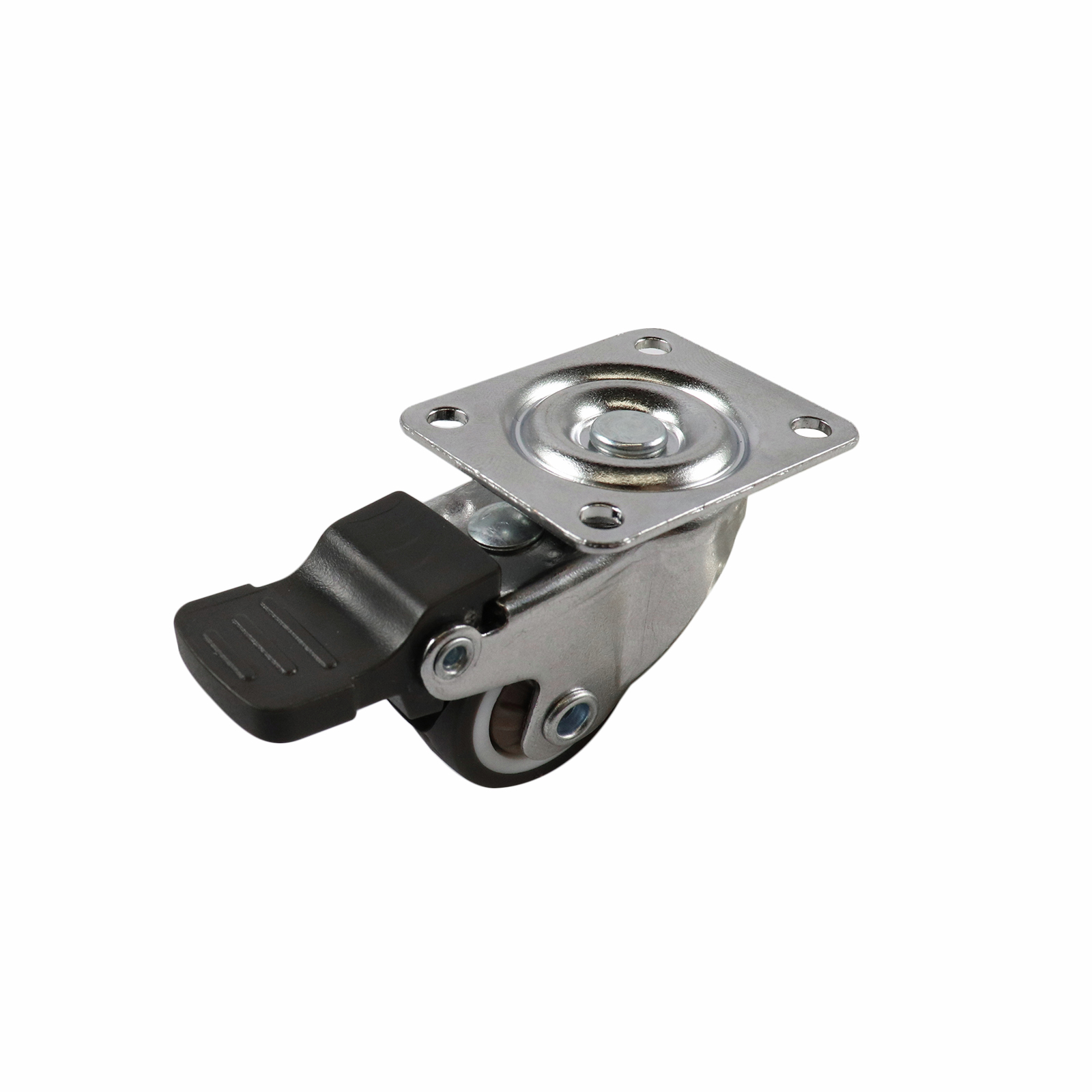 Move It 25mm 10kg Rubber Swivel Castor With Brake - Bunnings Australia