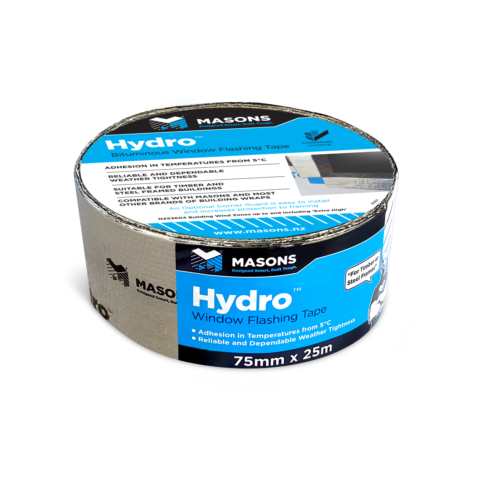 Masons™ 75mm x 25m Hydro Window Tape - Bunnings New Zealand