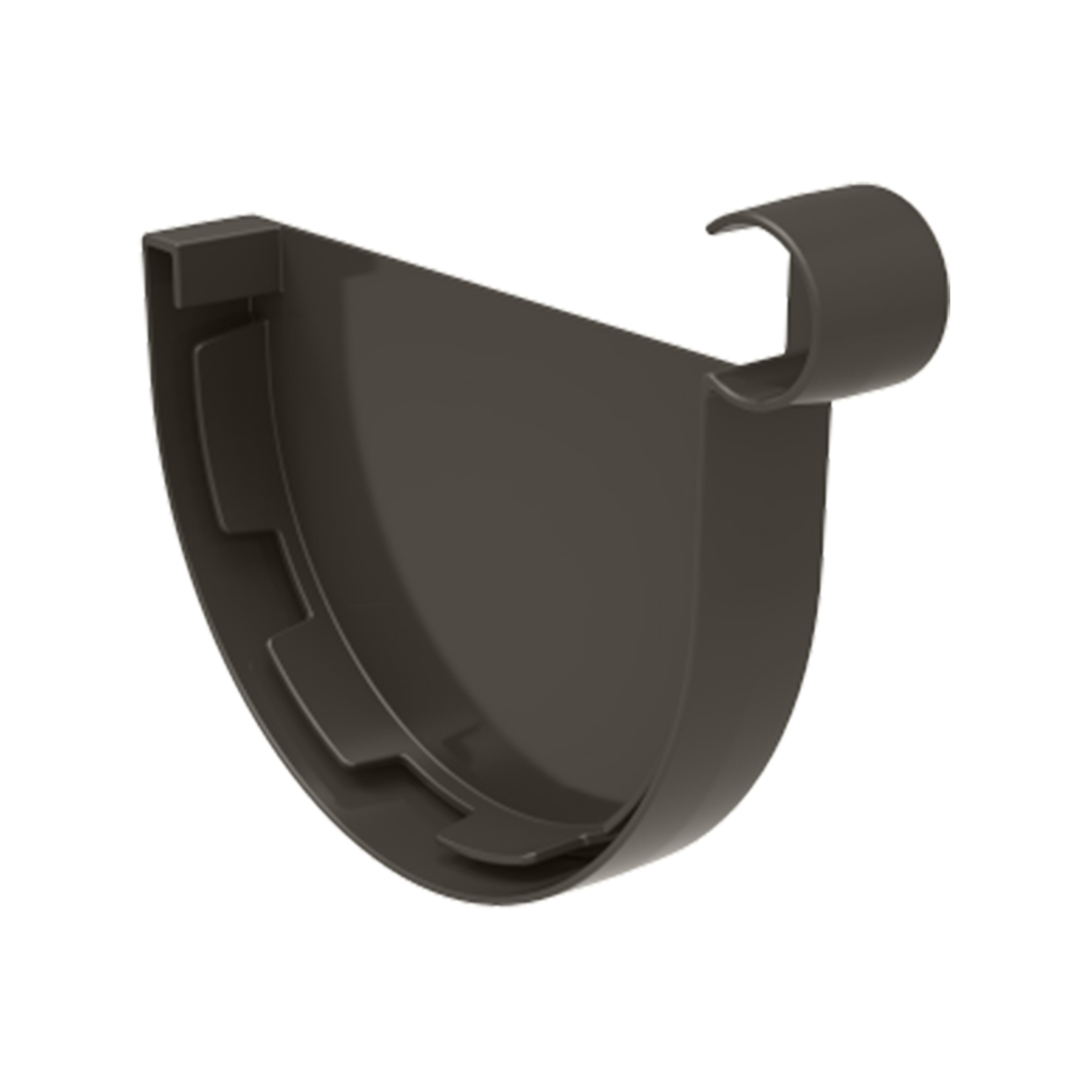 Marley Flaxblack R/H Typhoon Stop End - Bunnings New Zealand