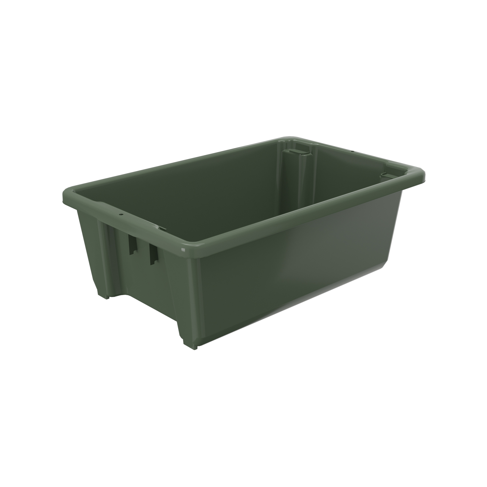 Handy Storage 30L Khaki Heavy Duty Storage Crate - Bunnings New Zealand