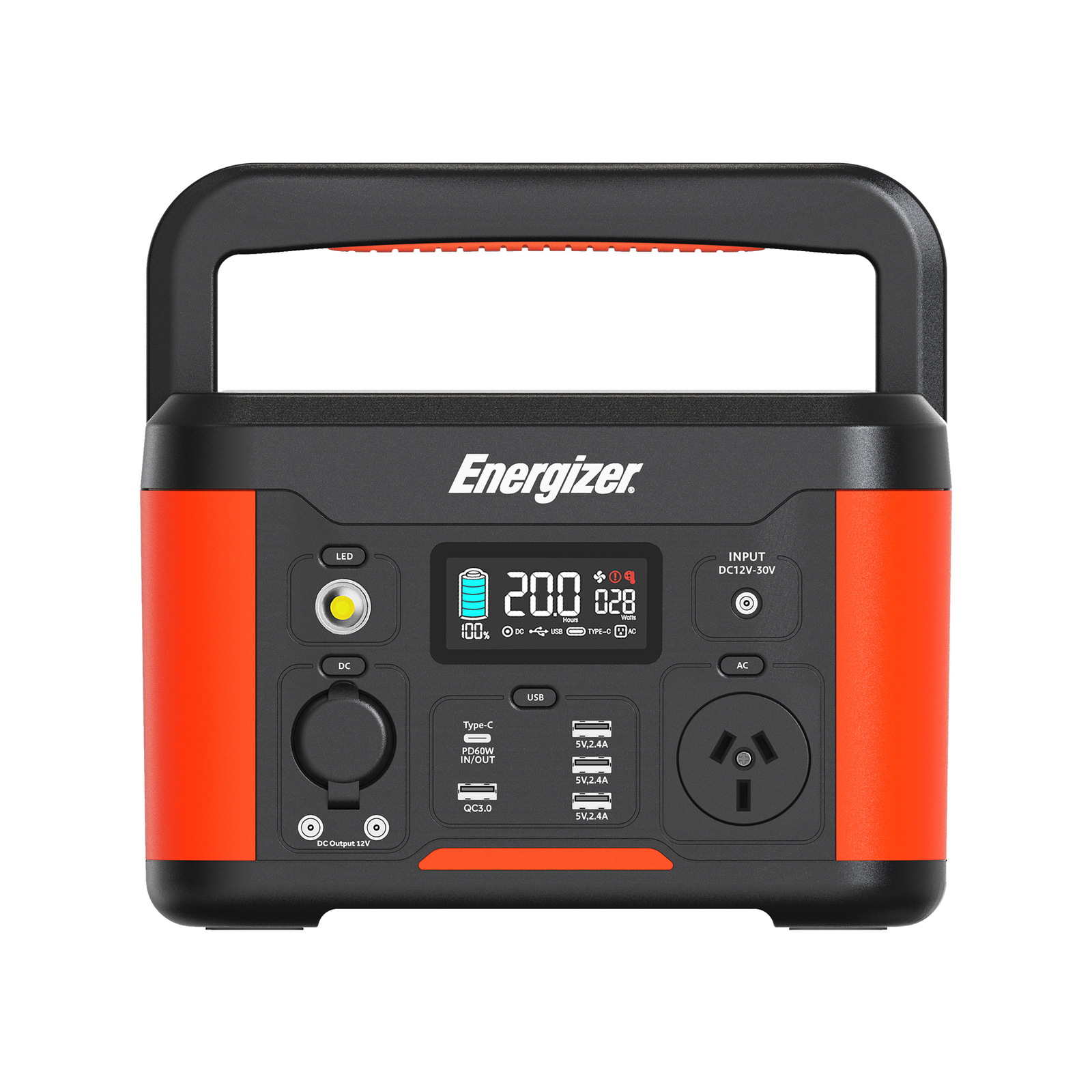 Energizer Hard Case Everest 500 Portable Power Station - Bunnings Australia