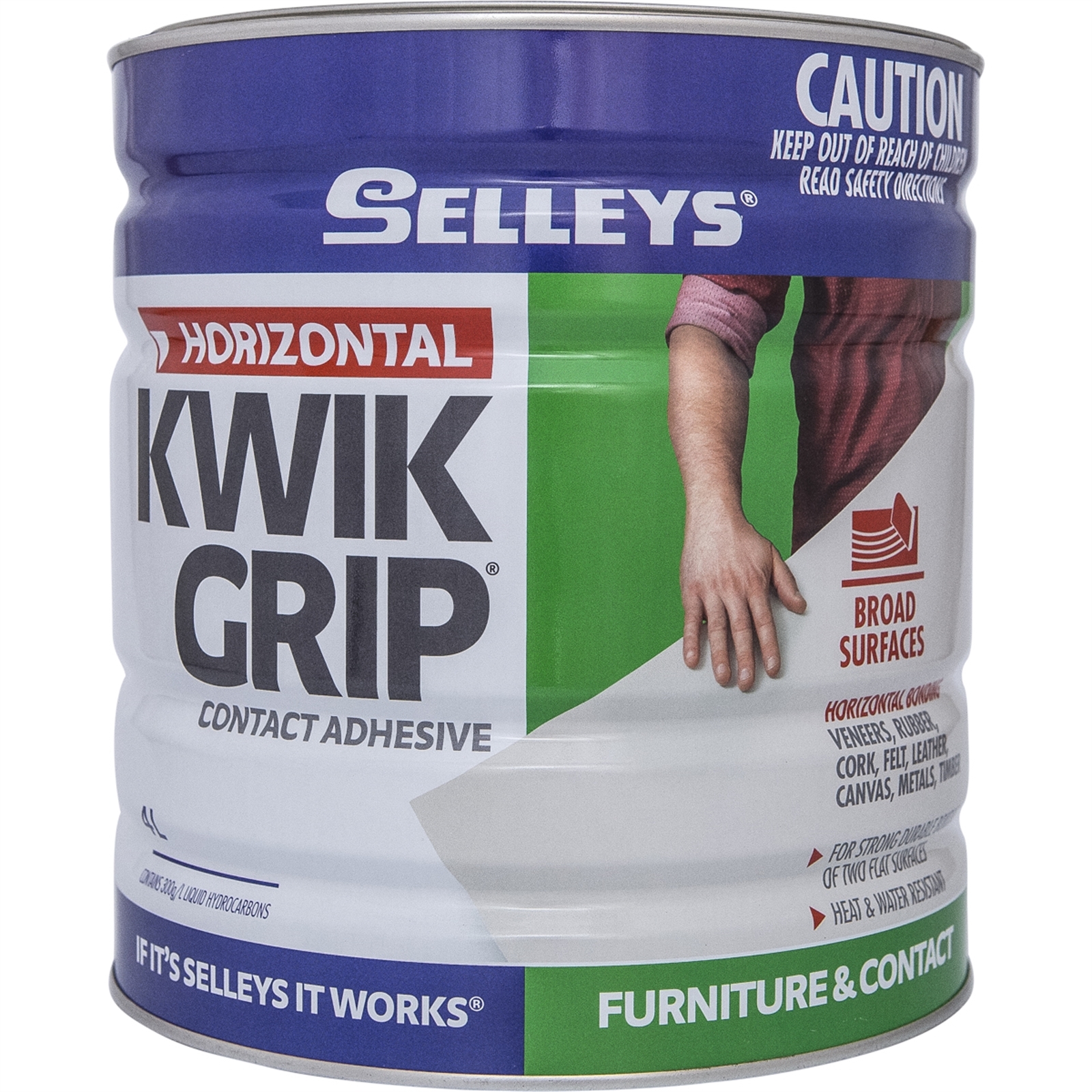 Selleys 4L Kwik Grip Horizontal Contact Adhesive - Bunnings Australia