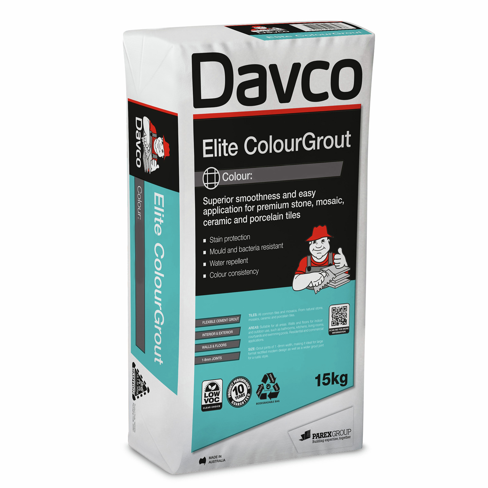 Davco 15kg #104 Bluestone Elite ColourGrout - Bunnings Australia