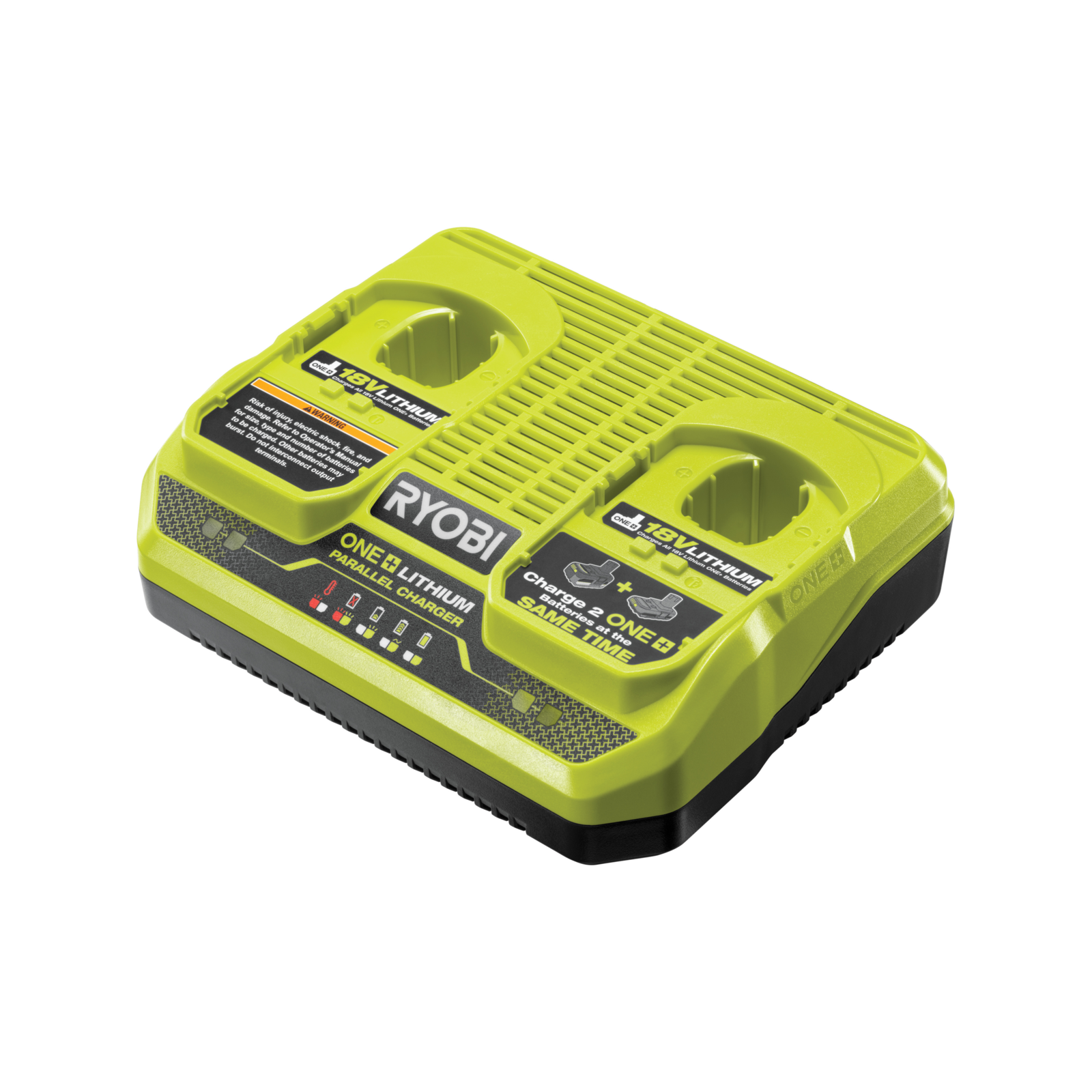 Ryobi 18V ONE+ Dual Port Charger RC18240 - Bunnings Australia
