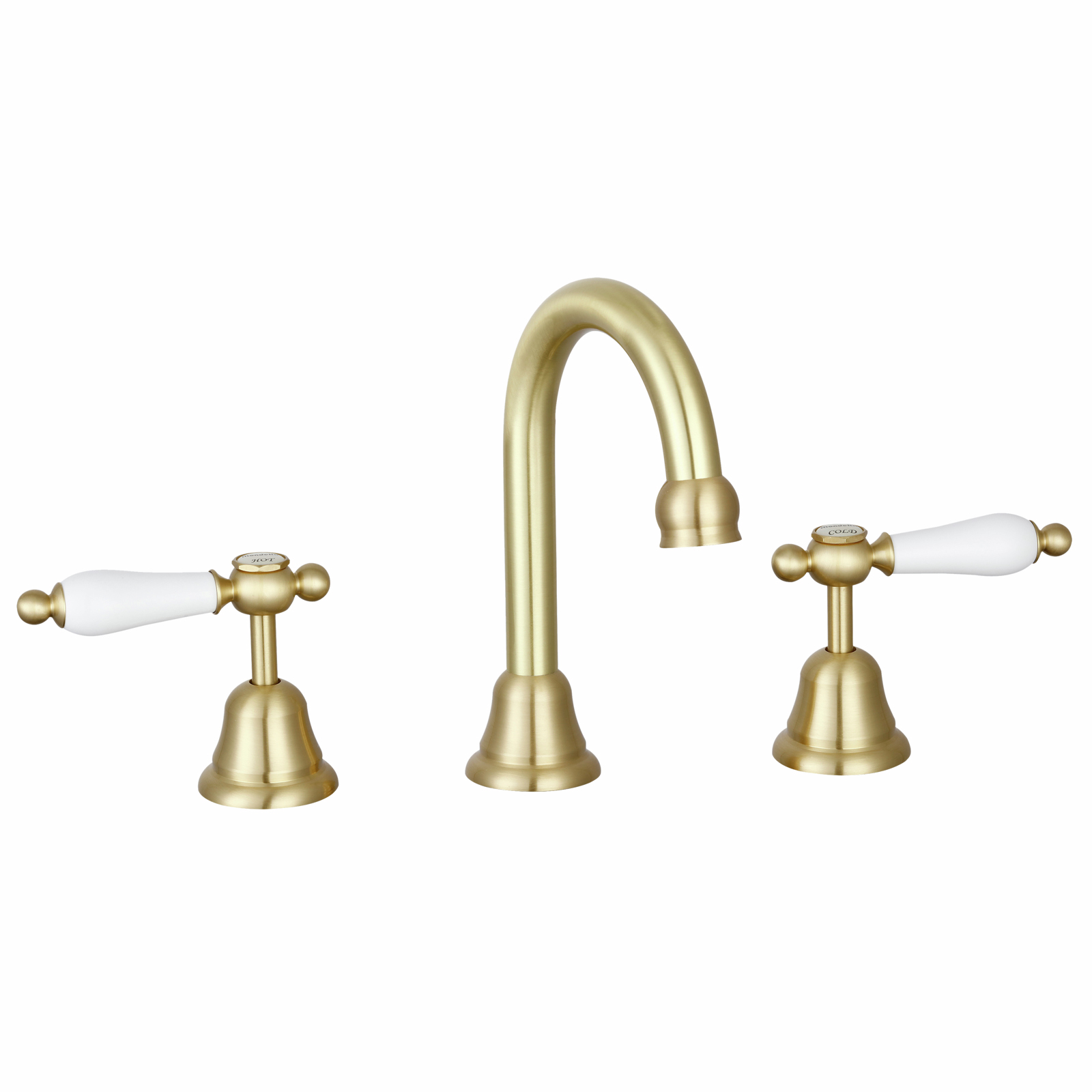 Mondella Brass Maestro Lever Handle Basin Set WELS 4 Star 7.5L/min ...