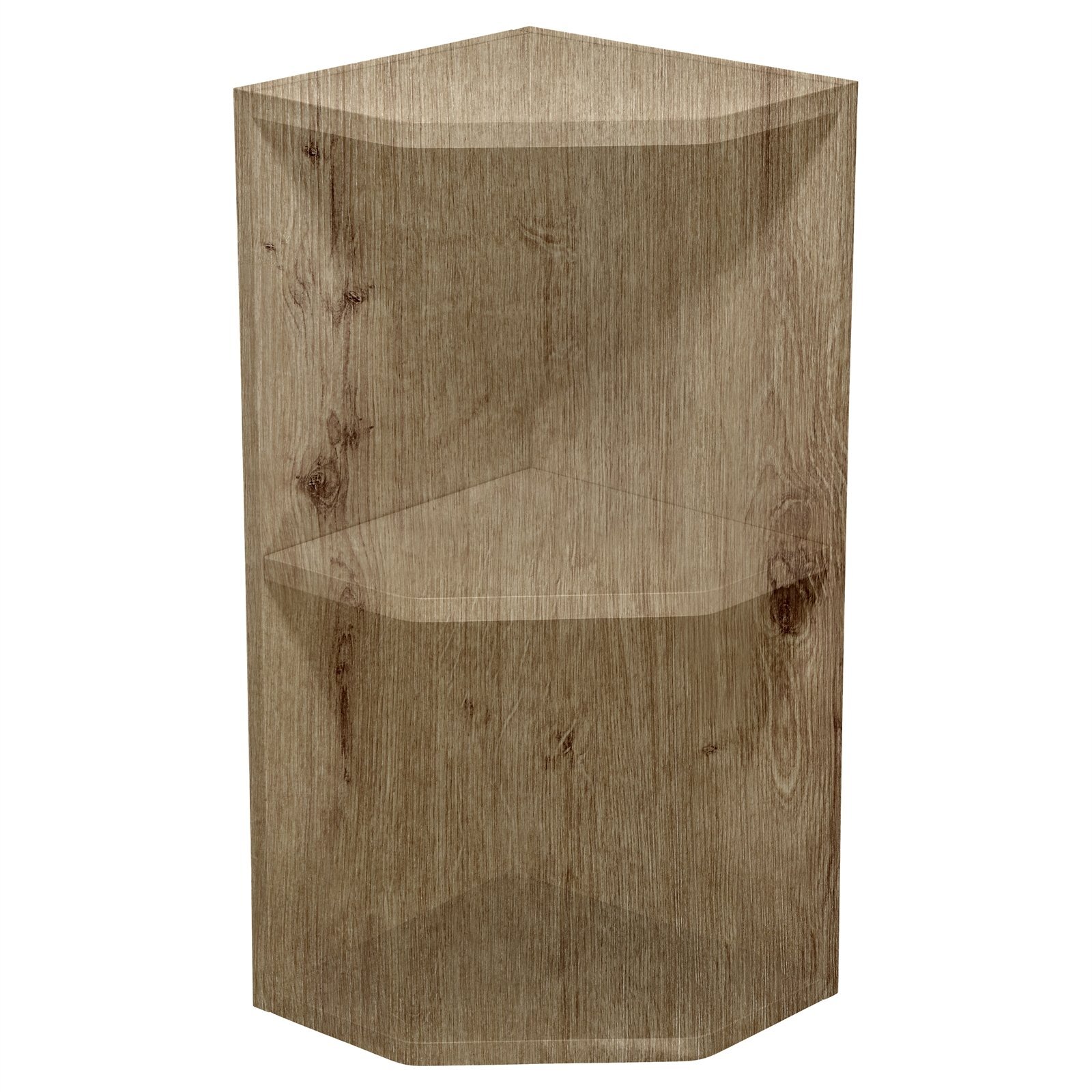 Kaboodle Spiced Oak Open End Wall Cabinet - Bunnings Australia