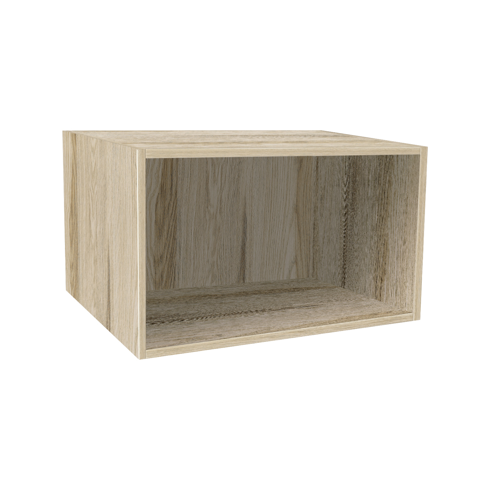 Kaboodle 360 x 400-499mm Ghost Ash Customisable Microwave Open Shelf ...