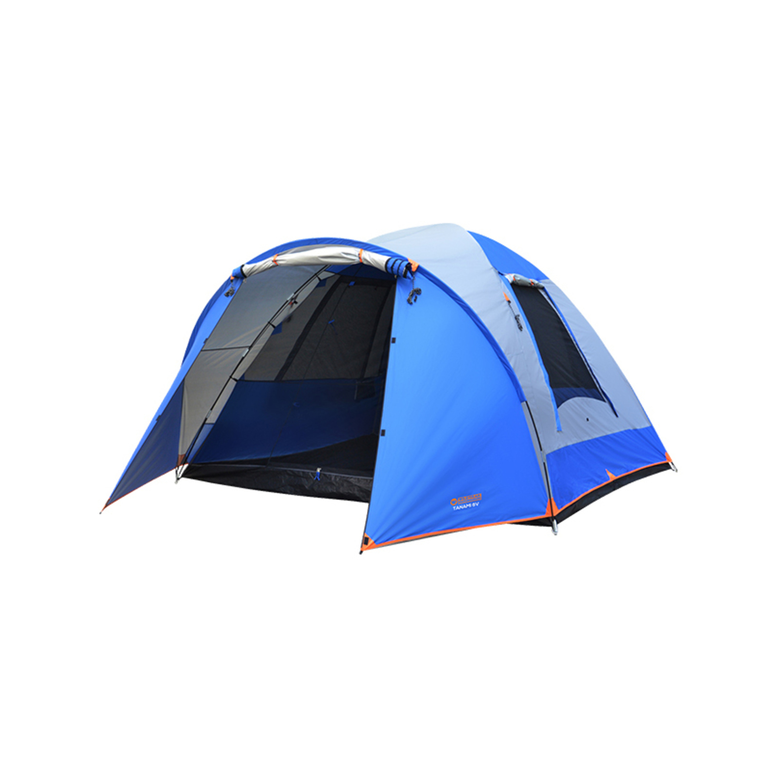 Wildtrak Tanami 6V Outdoor Camping Dome Tent w/ Carry Bag Blue ...