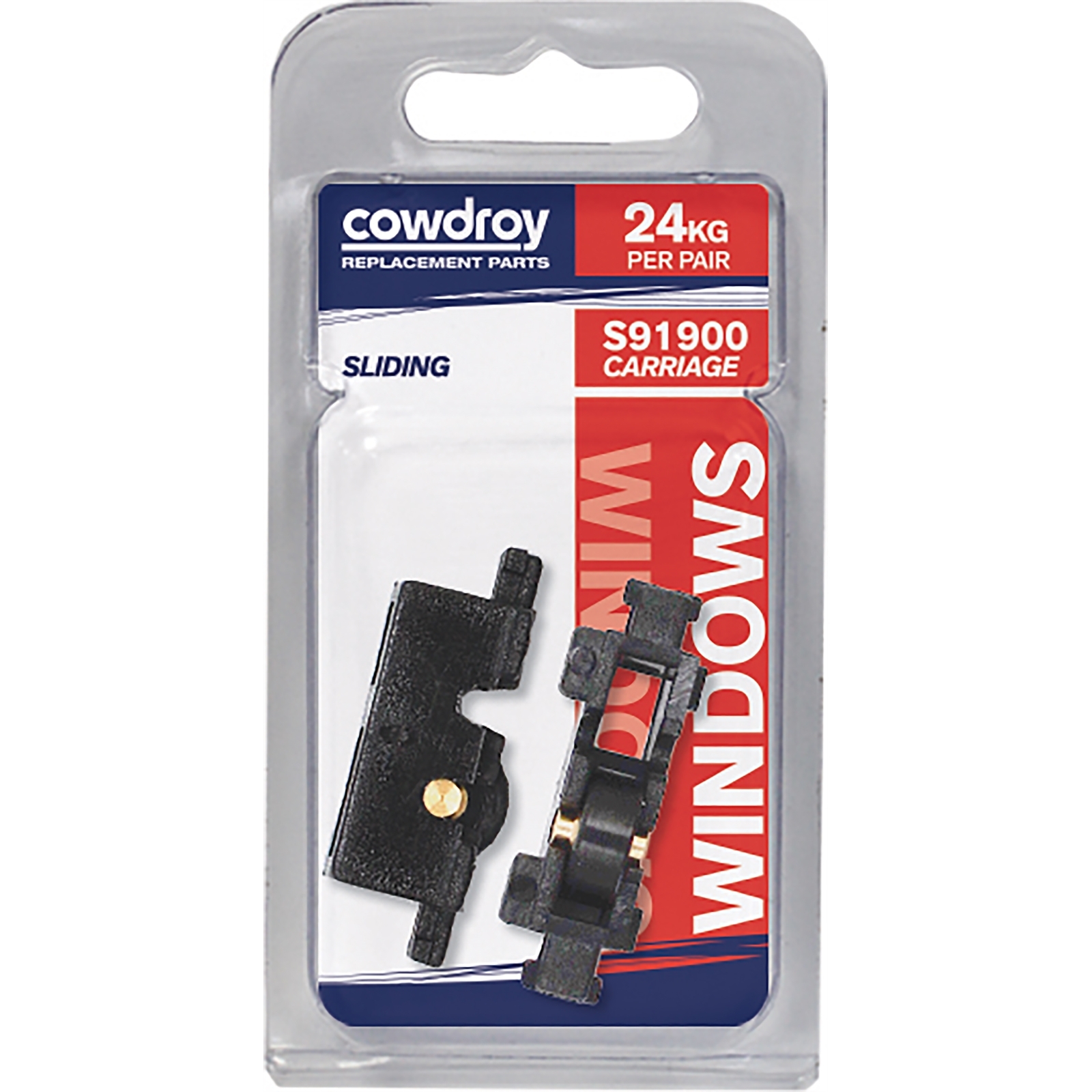Cowdroy Window Track Accessory Aluminium Sheave - 2 Pack - Bunnings ...