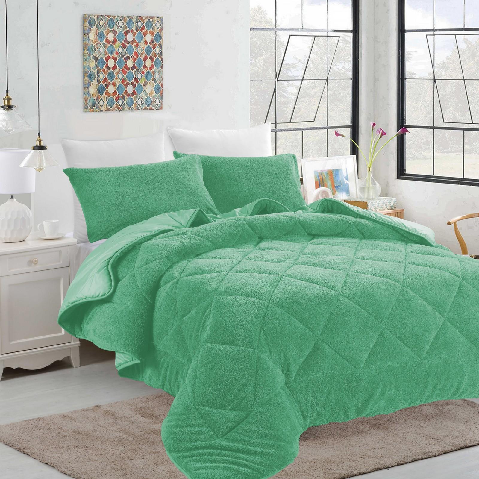 Ramesses Teddy Fleece Comforter Set - Bunnings Australia