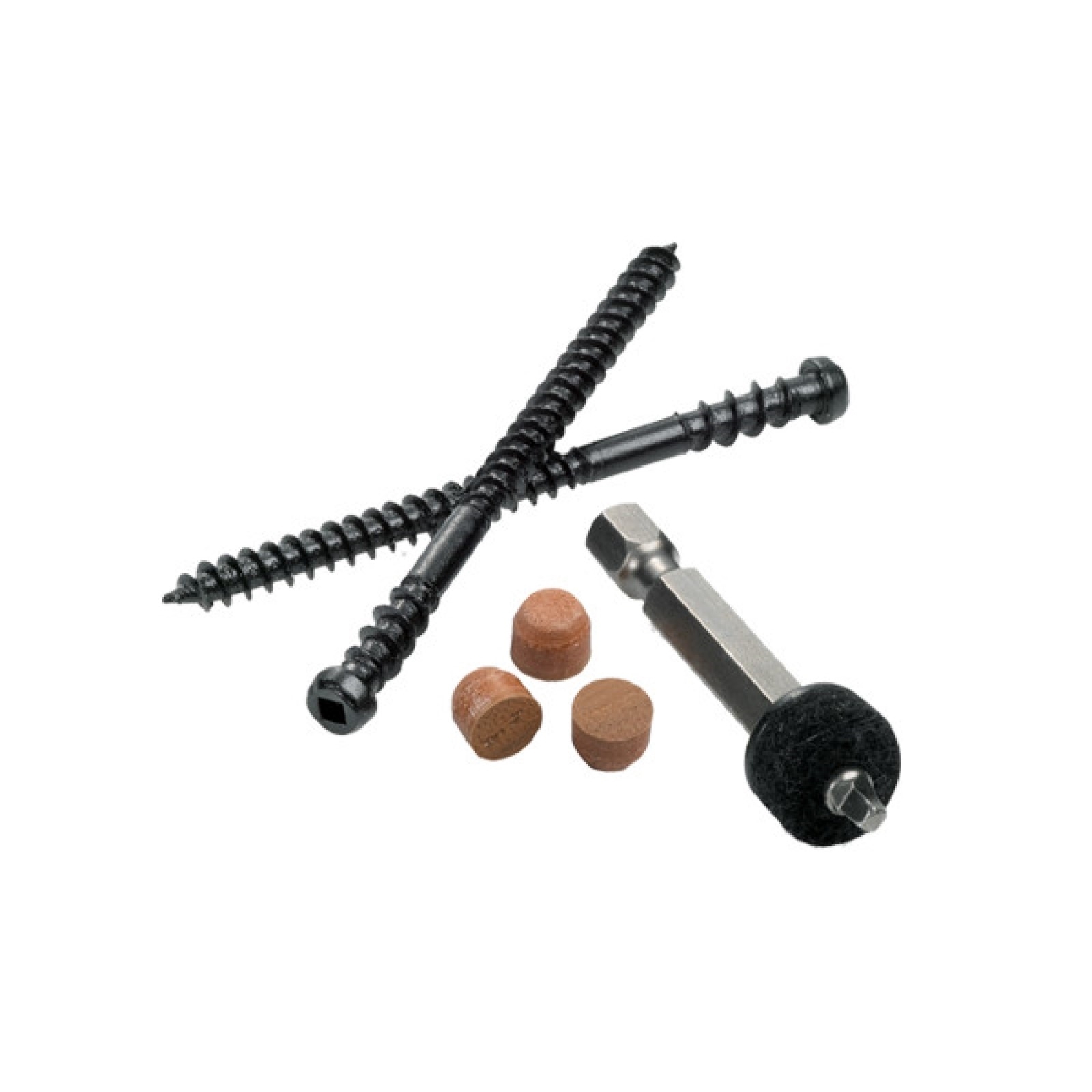 Cortex English Walnut 100 Square Foot Decking Plug And Screws To Suit ...