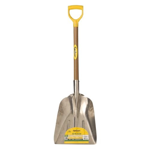 Cyclone Poly Dee Handle Grain Scoop Shovel - Bunnings Australia