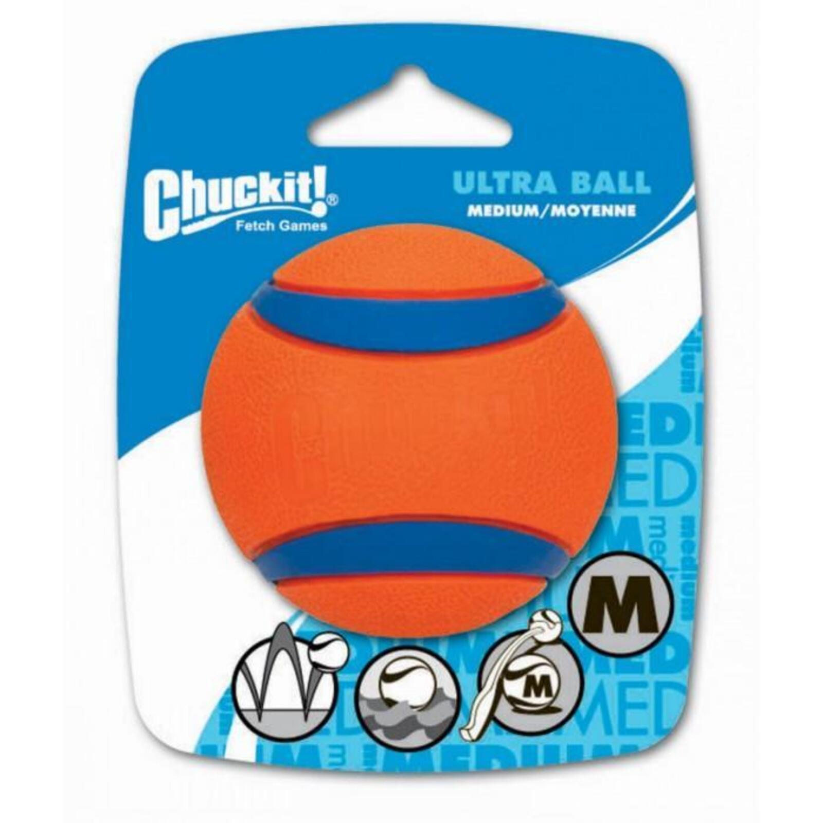 Ultra Medium Chuck It Dog Ball Toy 1 Pack - 6cm (ChuckIt) - Bunnings ...