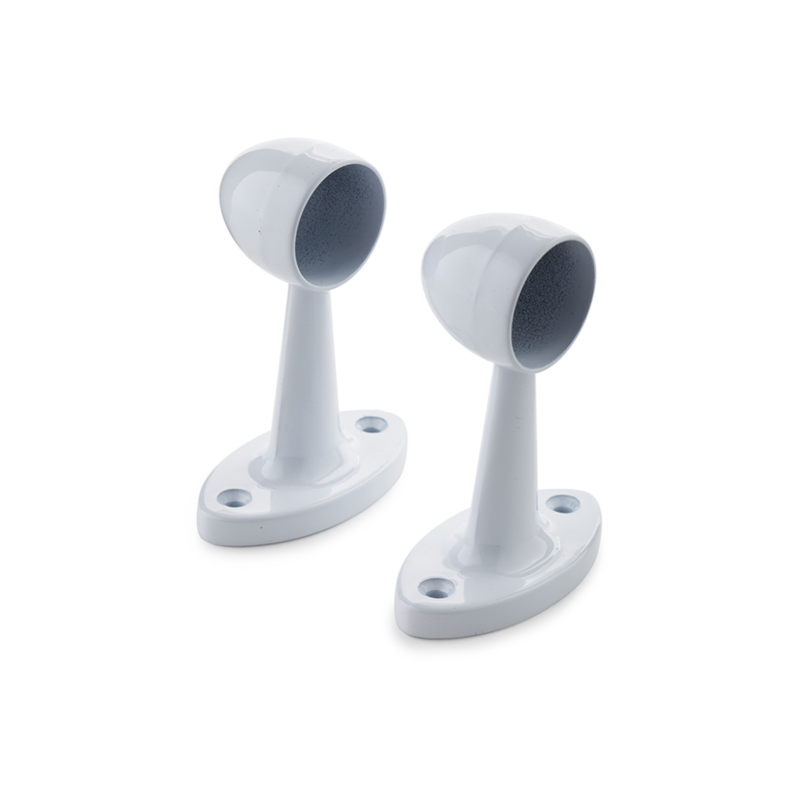 Sandleford 19mm White Pillar End - 2 Pack - Bunnings Australia