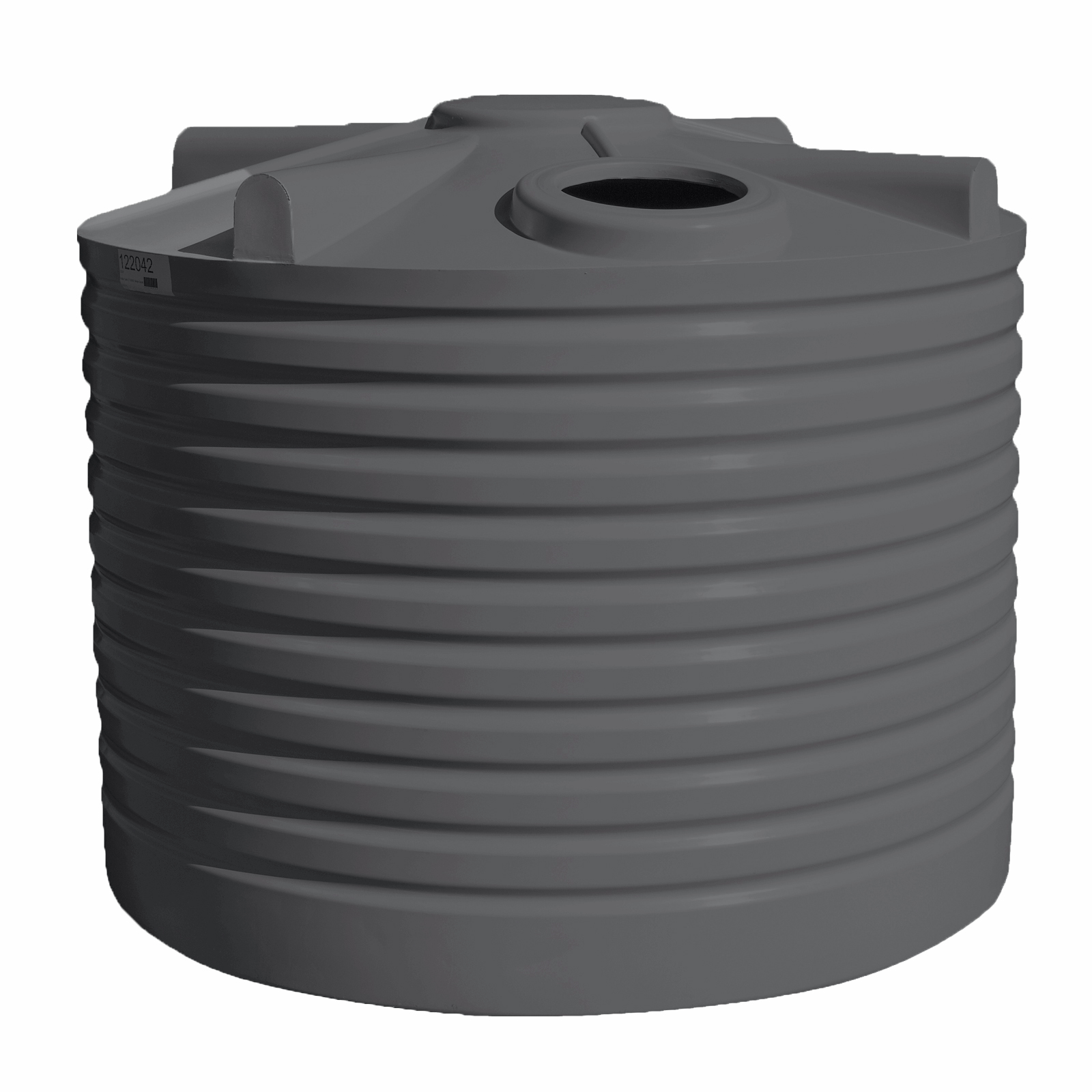 Clark Tanks 5000L Squat Round Poly Water Tank - Boulder Grey - Bunnings ...