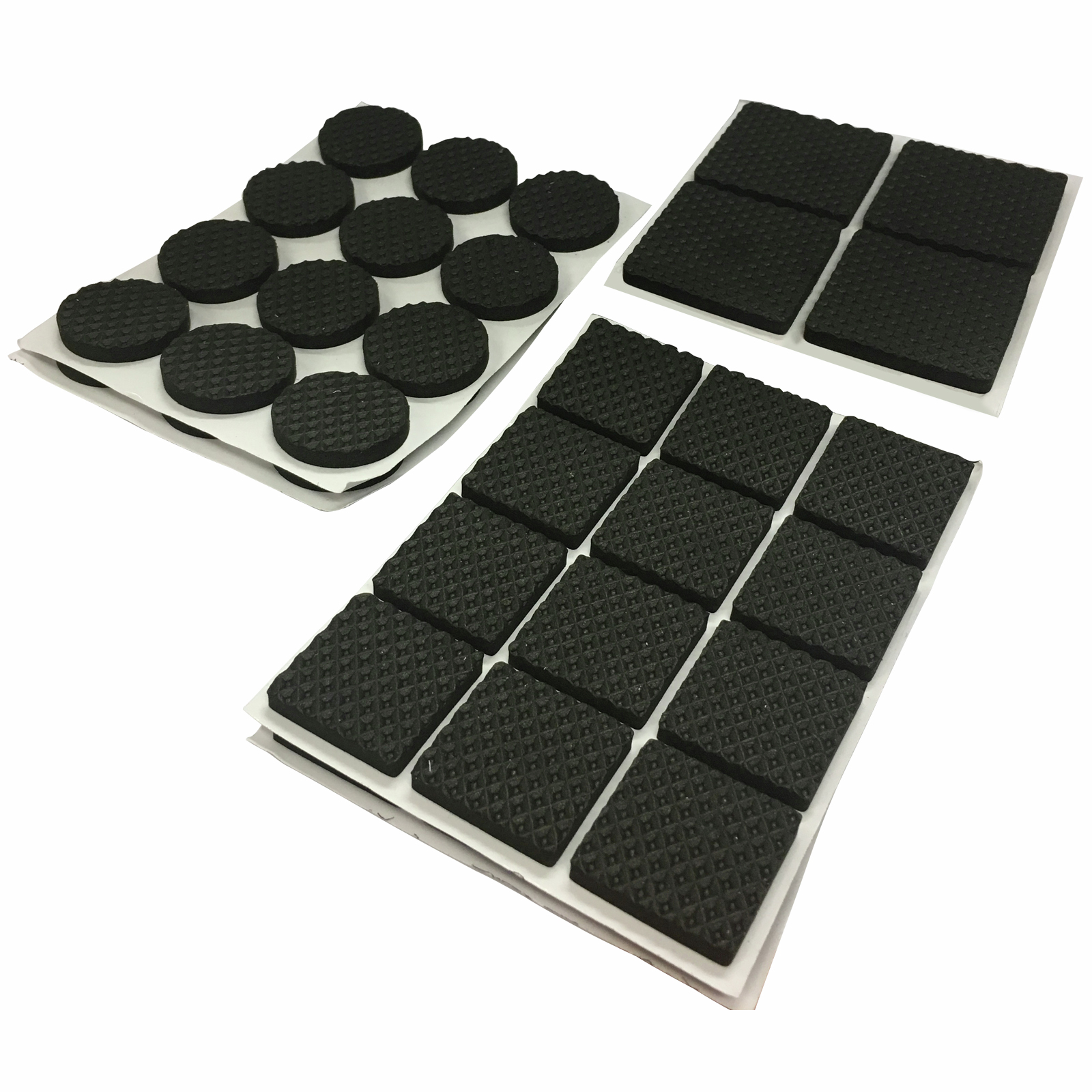 Surface Gard Black Assorted Eva Pads - 56 Pack - Bunnings Australia