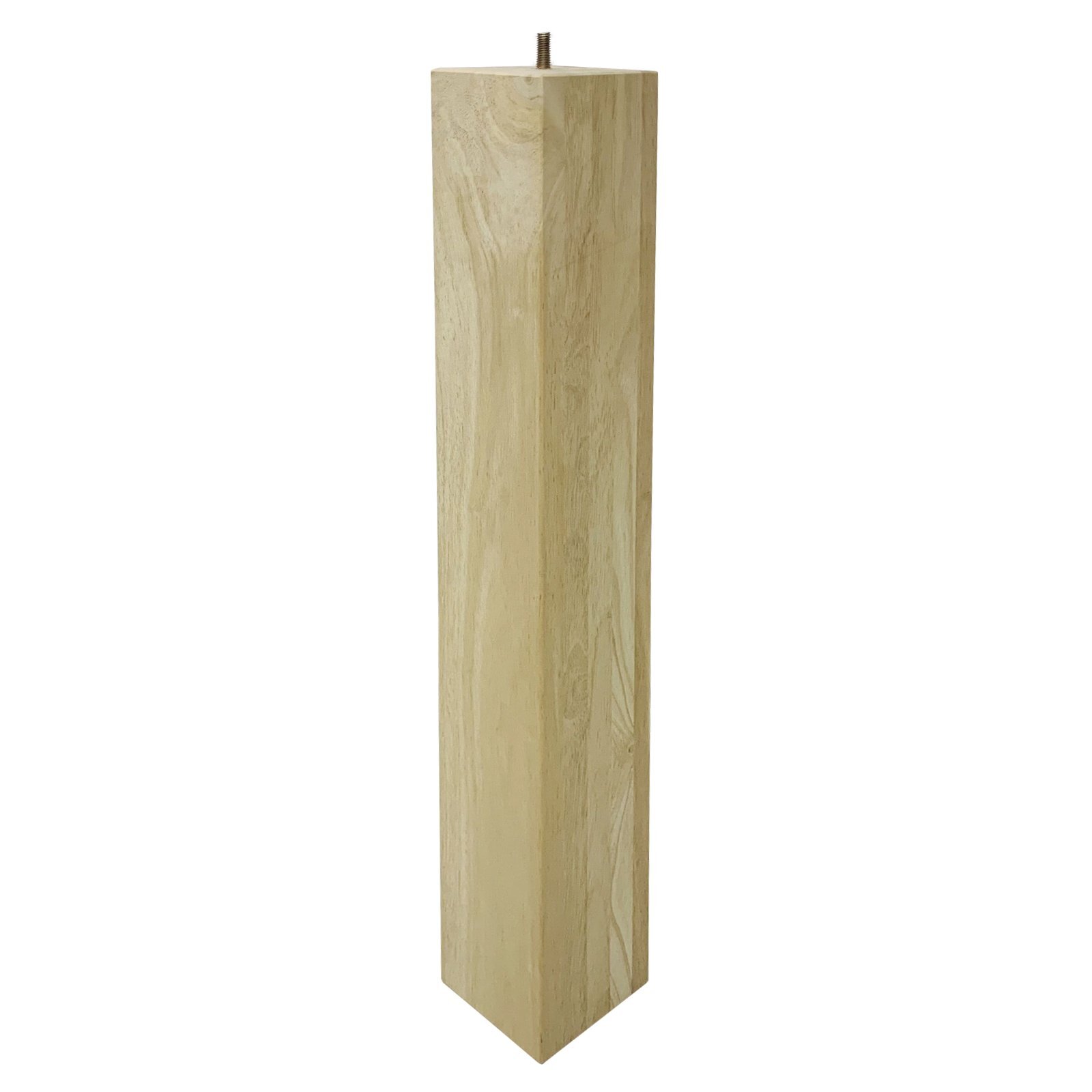 Adoored 95 x 95 x 720mm Raw Wood Square Furniture Leg - Bunnings Australia