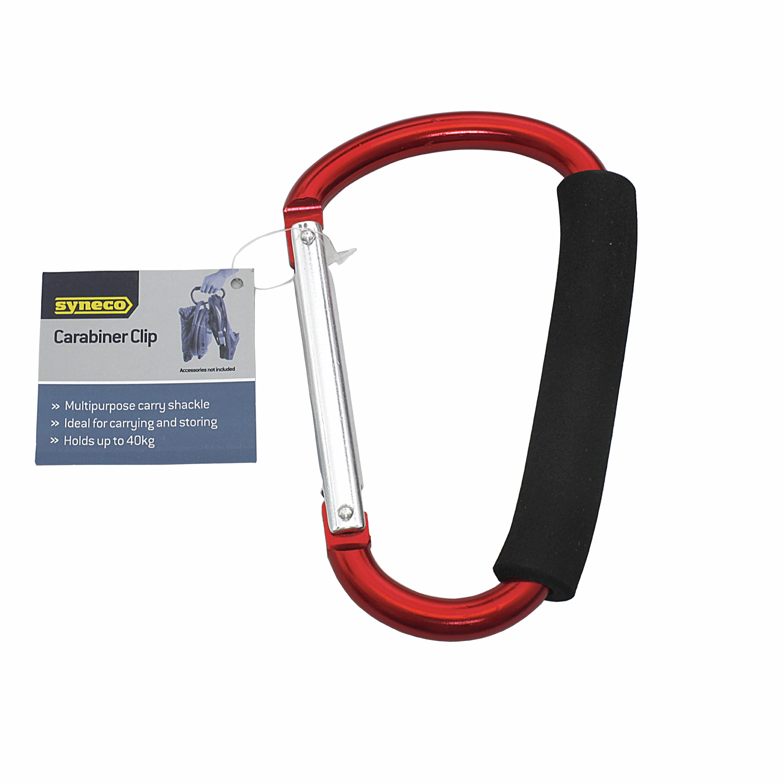 Syneco 10 x 16 x 1cm Aluminium Carabiner Clip - Bunnings Australia