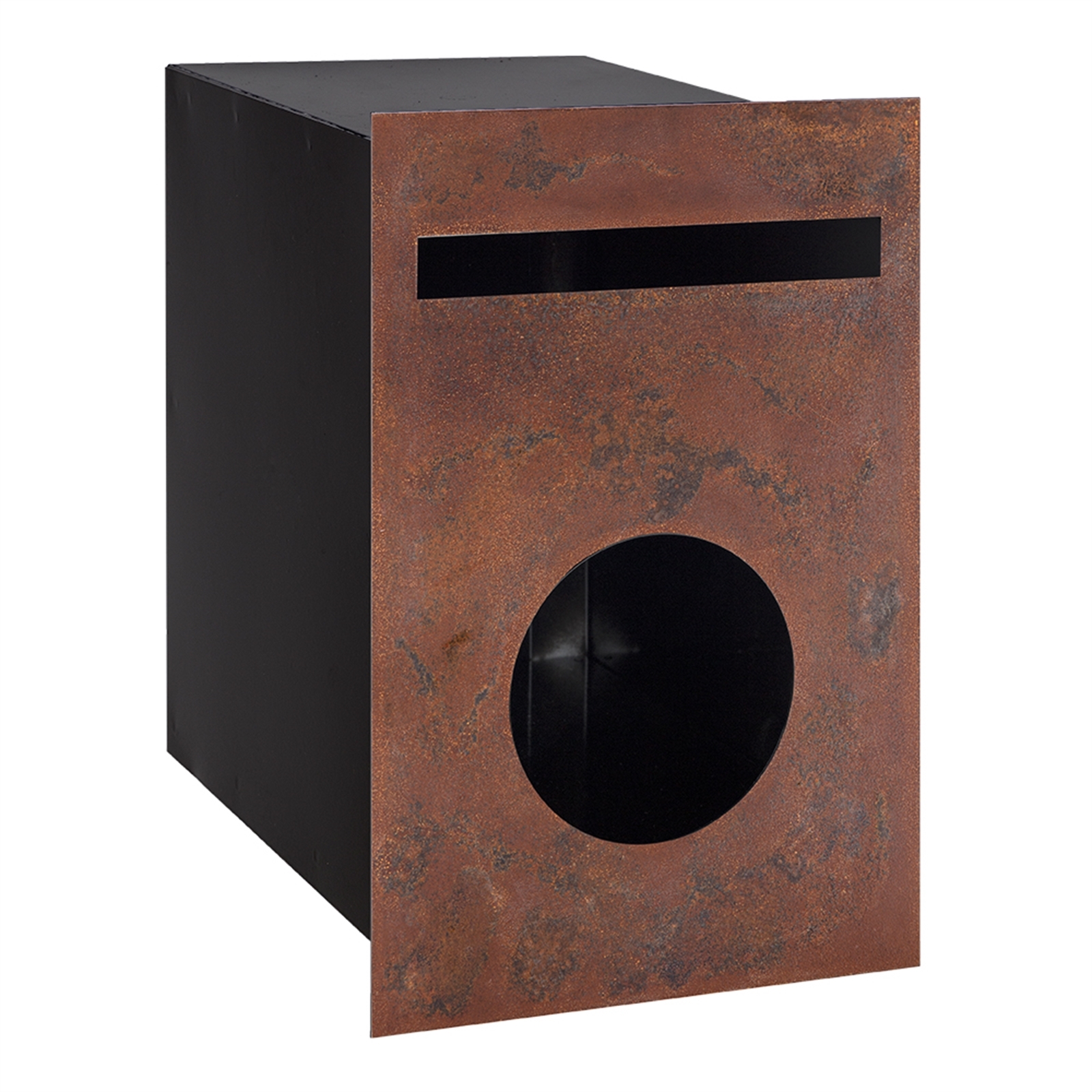 Sandleford Rust Matilda Fence Mount Letterbox - Bunnings Australia