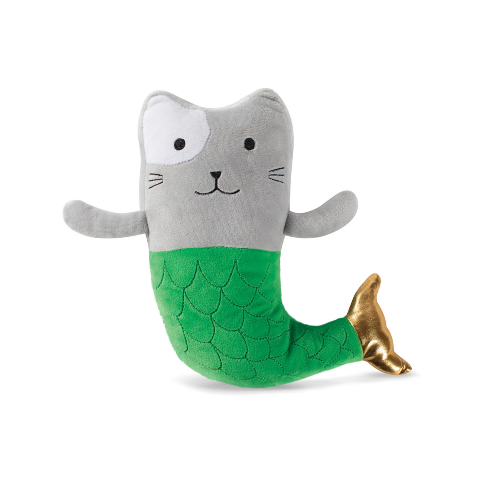 Fringe Studio Mercat Mermaid Cat Plush Squeaker Dog Toy - Bunnings ...