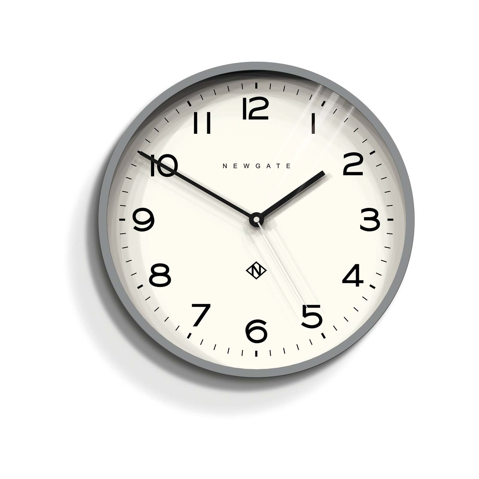 Newgate Number Three Echo Clock Silicone Grey - Bunnings Australia